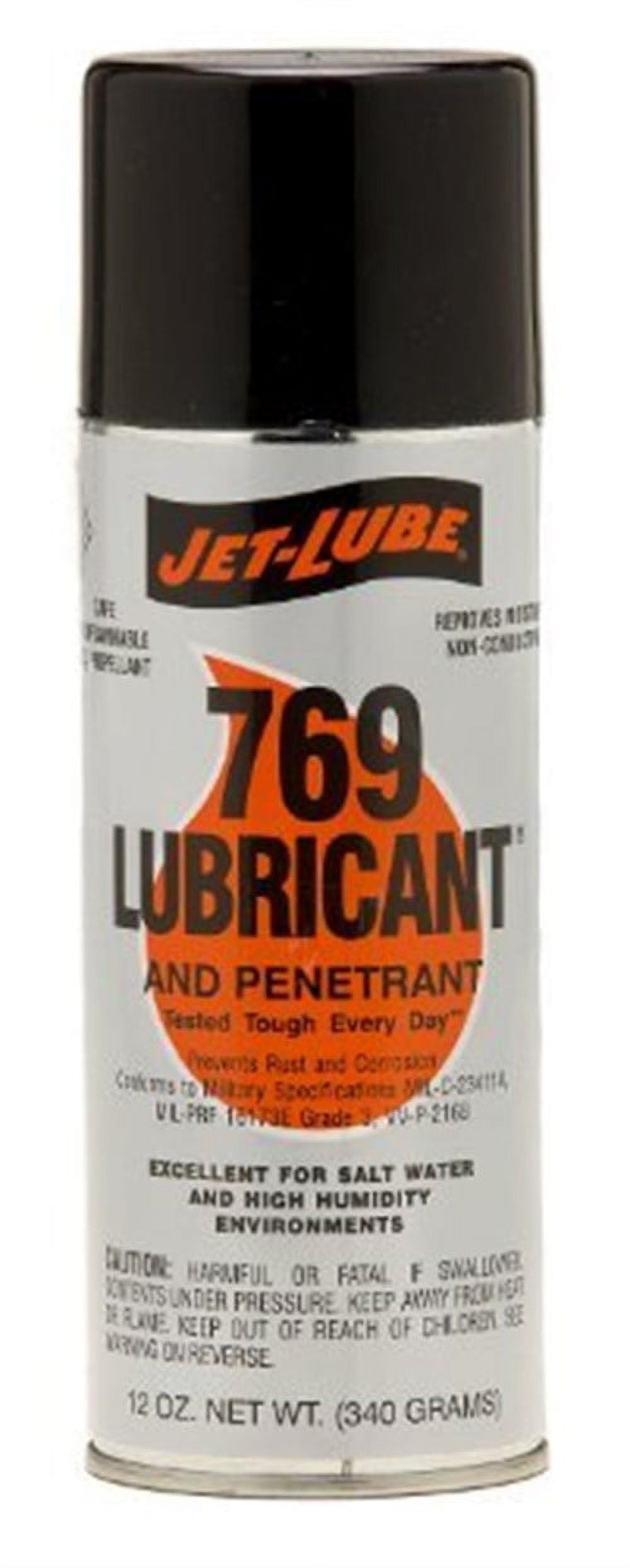 Jet-Lube 37341 769 12OZ AEROSOL LUBRICANT & PENETRANT - Walmart.com