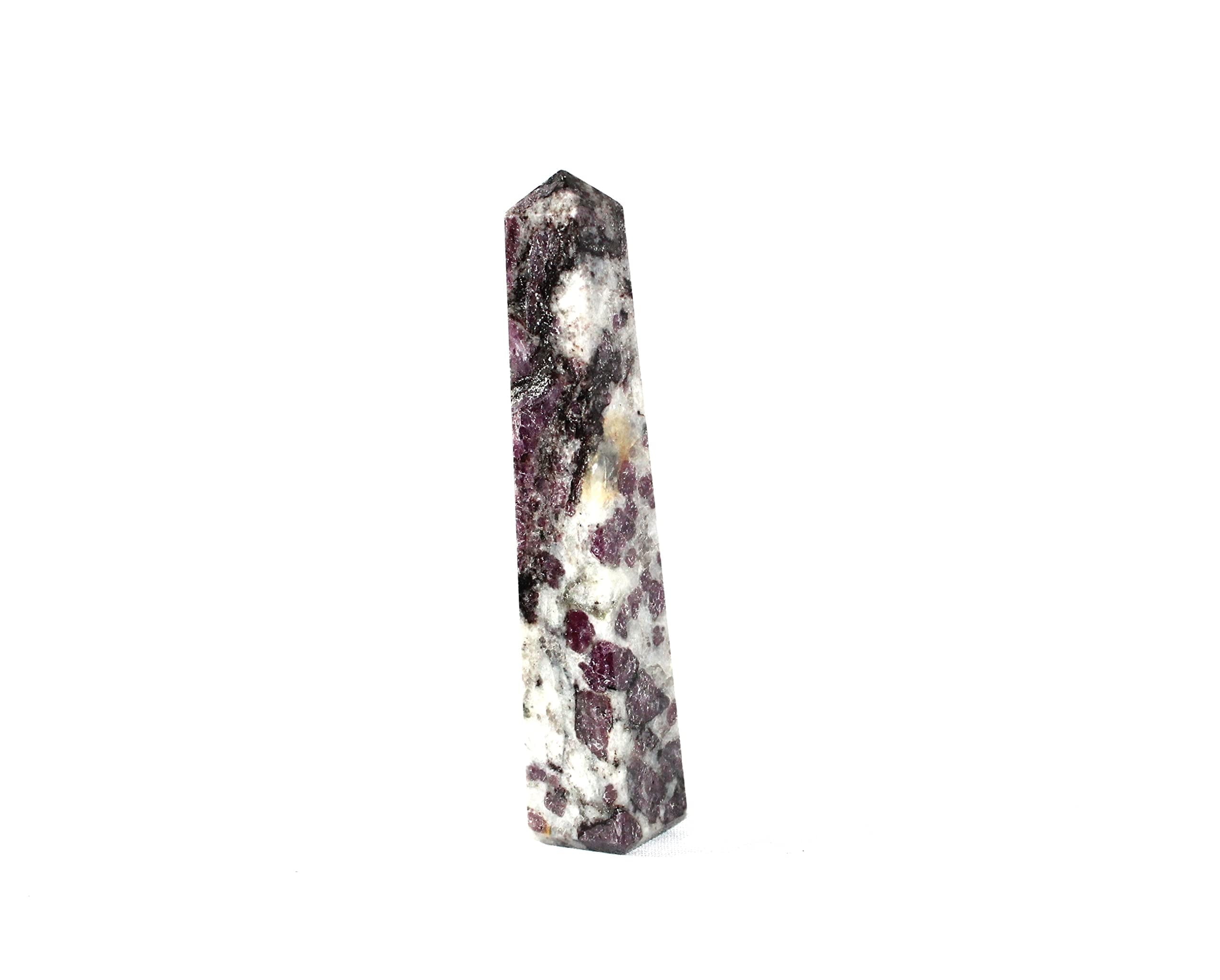 Jet New Energized Gemstone Tower Approx Length 3.5 to 4 Inch Approx ...