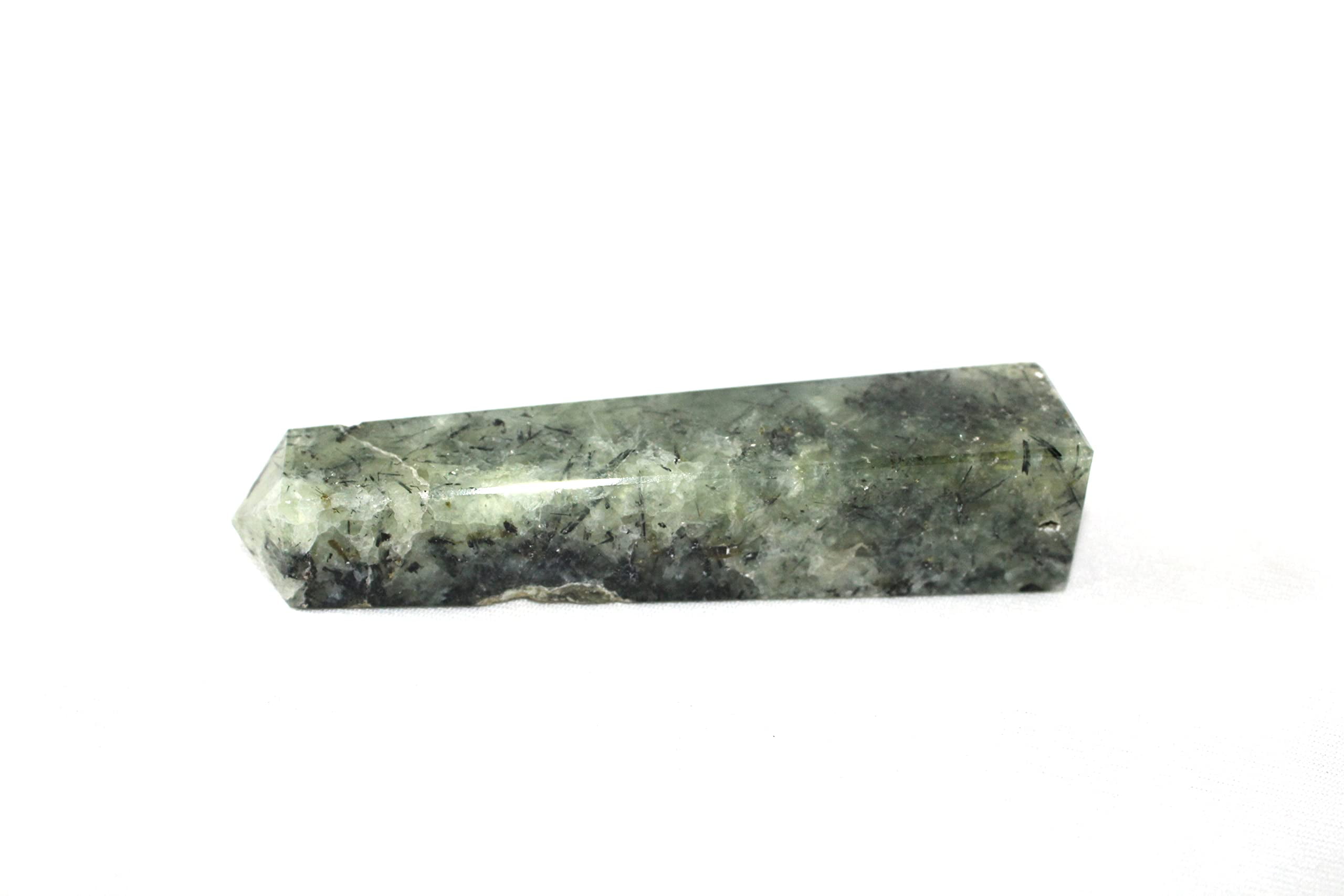 Jet New Energized Gemstone Tower Approx Length 3.5 to 4 Inch Approx ...