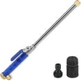 Jet Nozzle for Garden Hose, High Pressure Washer Hose Nozzle, Power ...