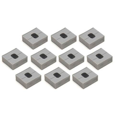 Jet Pontoon Boat Rail Spacers 7006 | 1 1/2 x 1 3/8 Inch Gray (10PC ...
