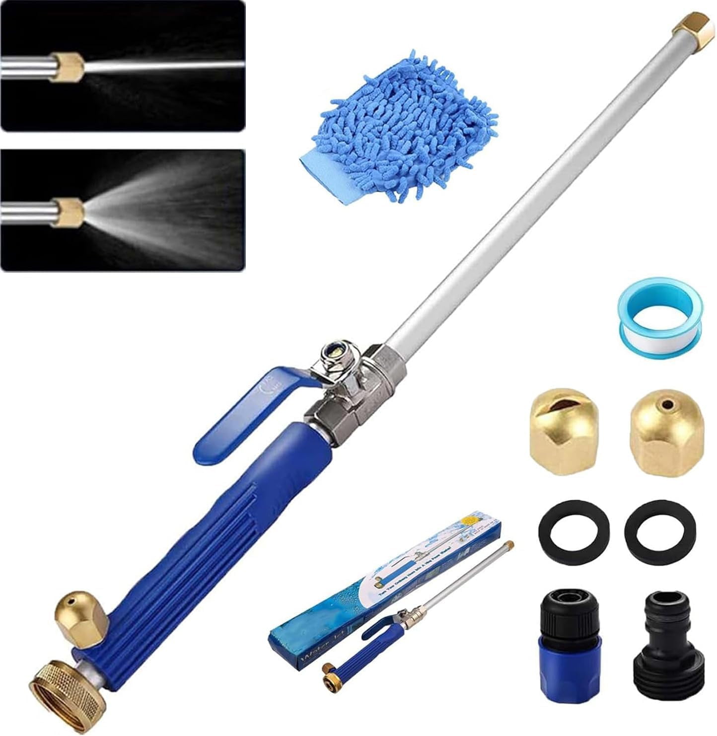 Jet Pressure Washer，2025 Upgraded 2-in-1 Jet Power Washer with 2 Jet ...