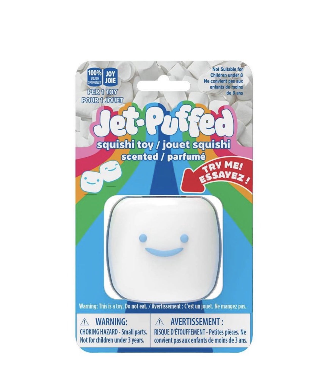 Jet-Puffed Marshmallow Scented Squishy Toy, 1 Pack - Walmart.com