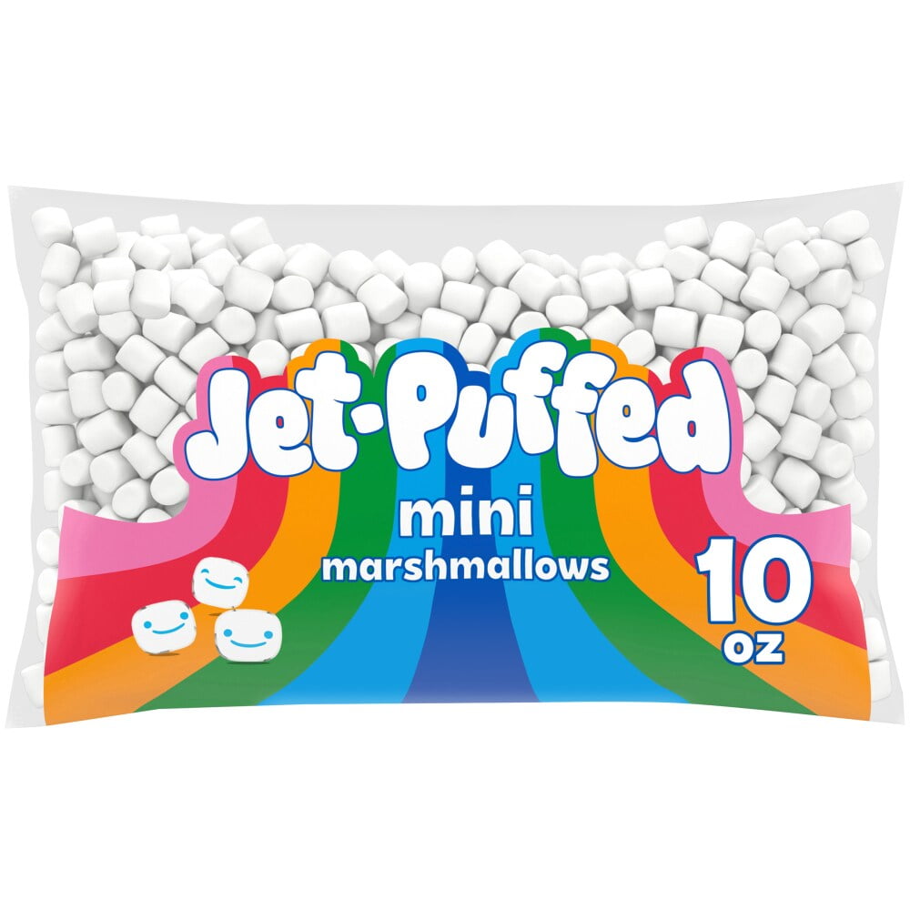 Jet-Puffed Mini Marshmallows, Bag 10 oz - Pack of 3 - Walmart.com