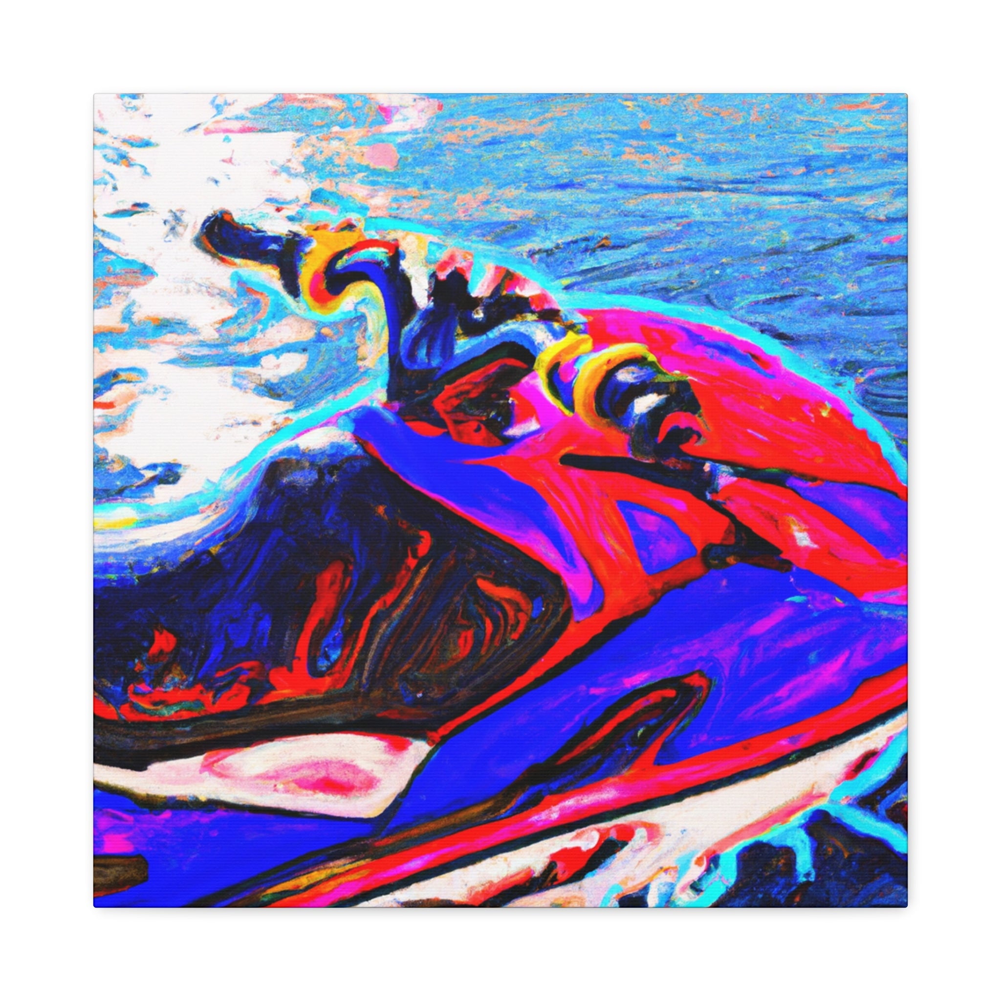 Jet Skiing Joyride - Canvas - Walmart.com