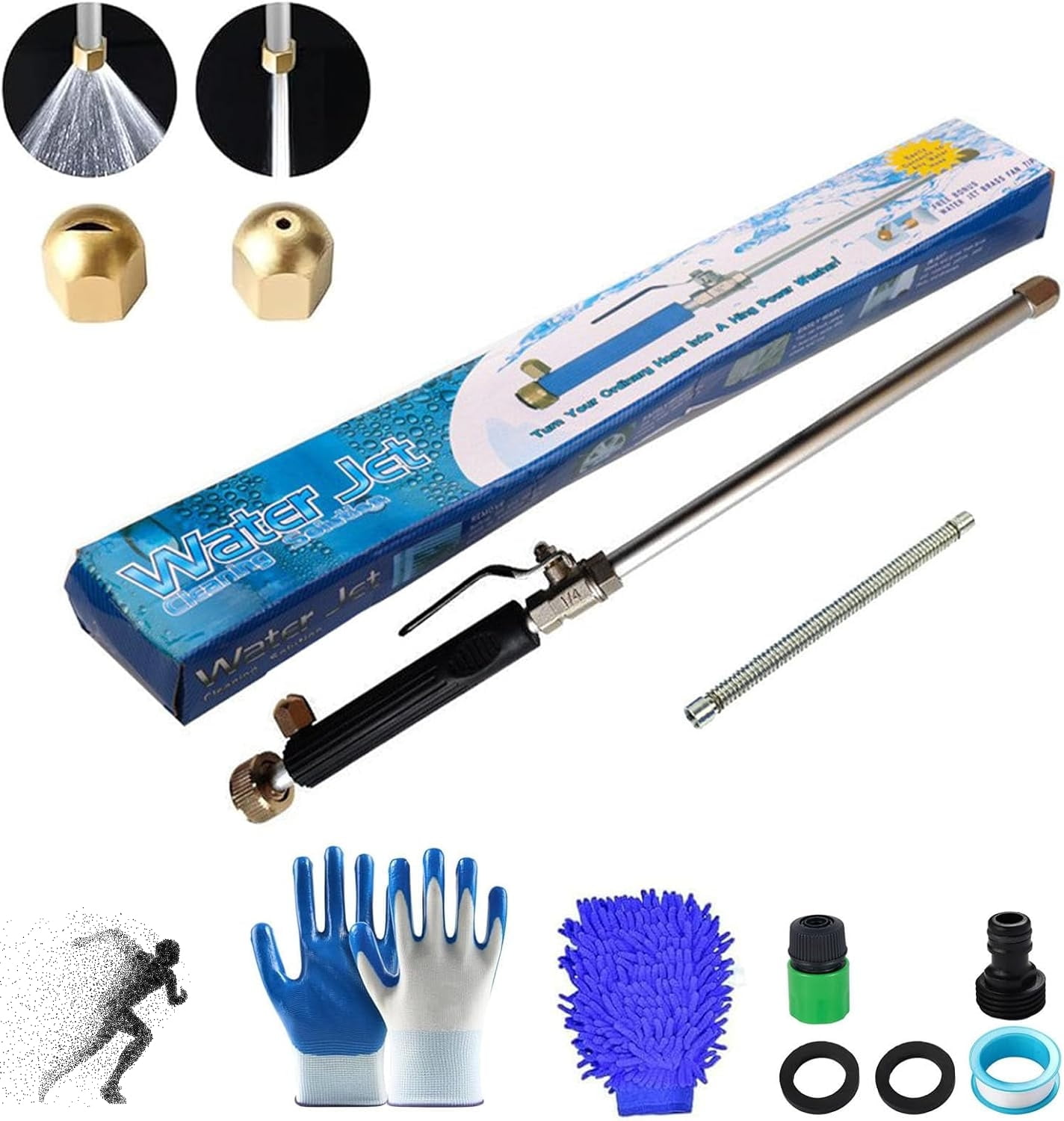 Jet Sono Power Washer, Jetson High Pressure Washer, Jetsono 2-in-1 High ...