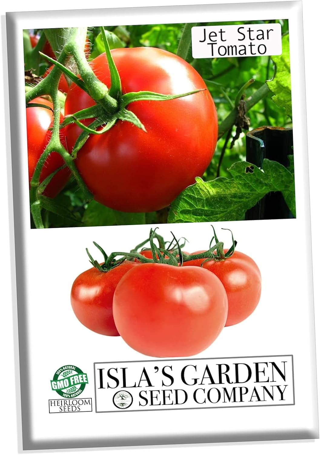 Jet Star Tomato Seeds for Planting, 25+ Seeds Per Packet Non GMO & Heirloom Seeds, Scientific ...