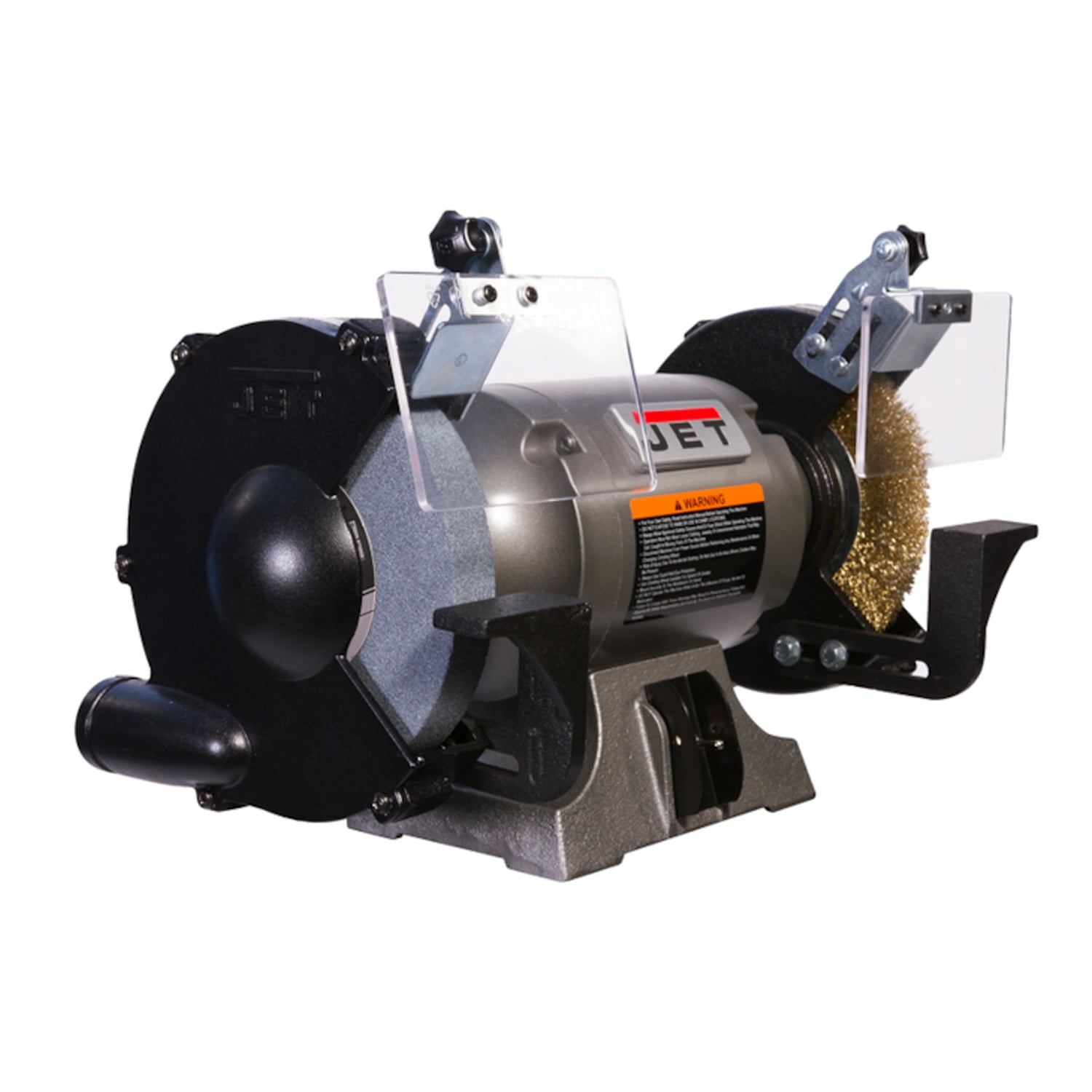 Jet Tools JET577128 Shop Grinder with Grinding & Wire Wheel - Walmart.com