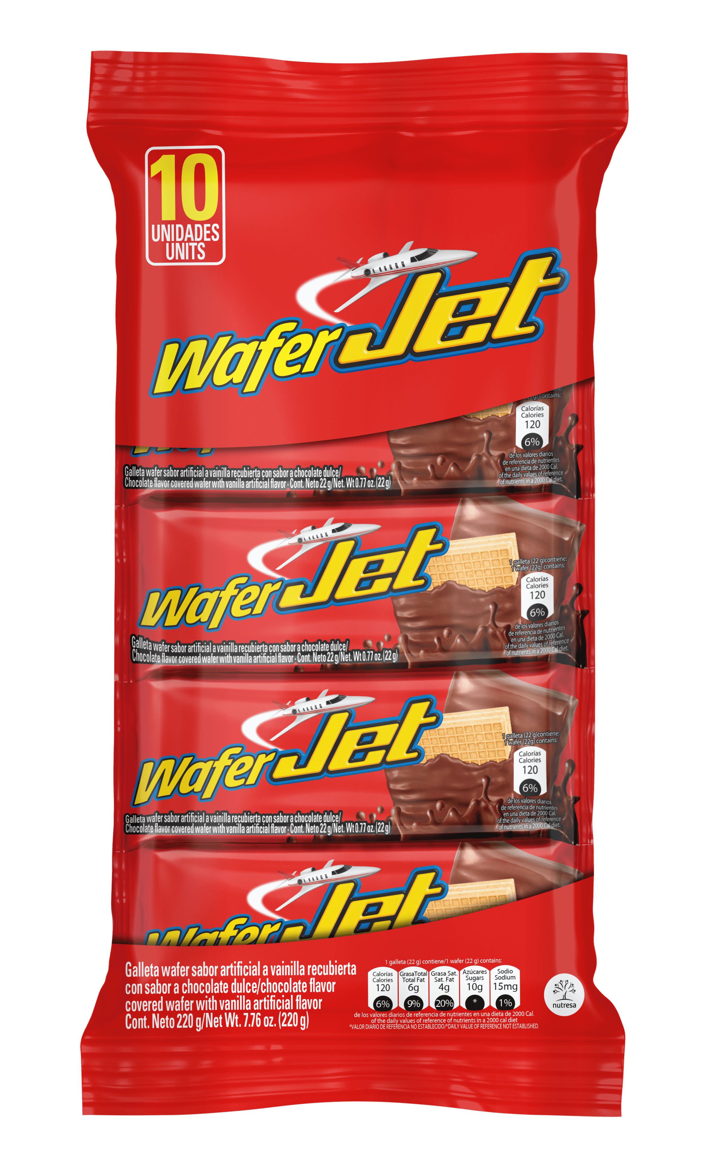 Jet Wafer Vanilla Bag, 7.7 oz, Pack of 1 - Walmart.com