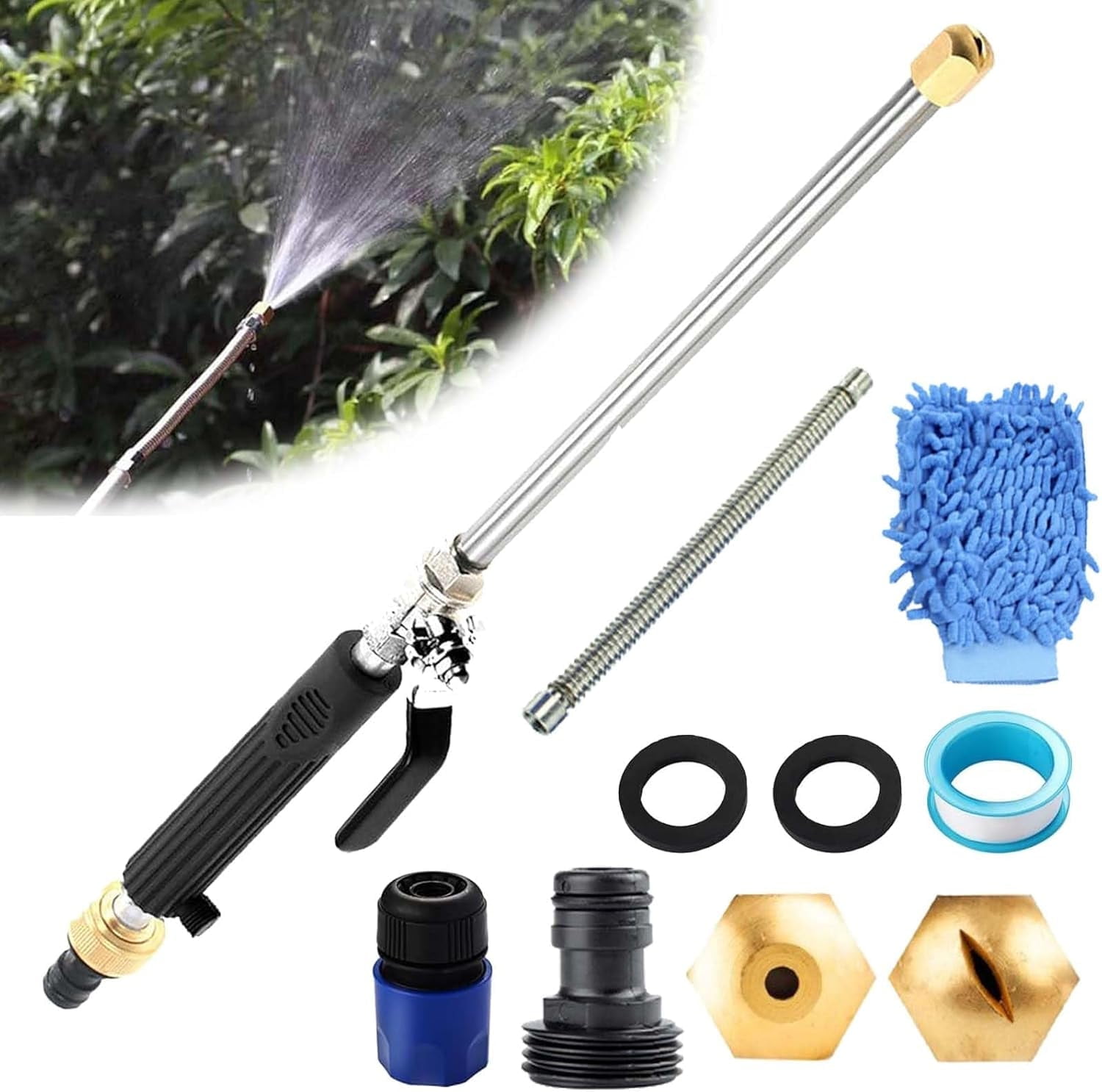 Pressure Washer, JetSono High Pressure Surface Cleaning Power Compact ...