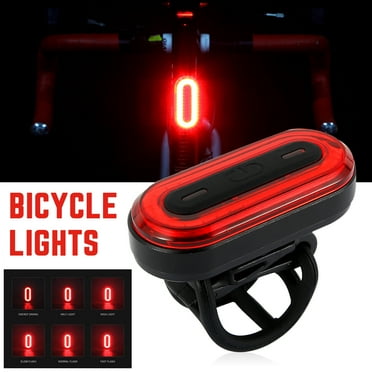 3P Experts 4-in-1 Rechargeable Bicycle LED Light with Speedometer Bell ...
