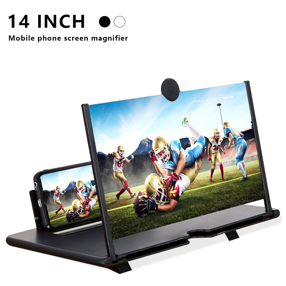 Phone Screen Magnifier 12" Desktop 3D HD Enlarger Movie Video ...