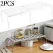 Mimifly 3 Tier White Corner Plate Rack, Kitchen Cupboard Cabinet and ...