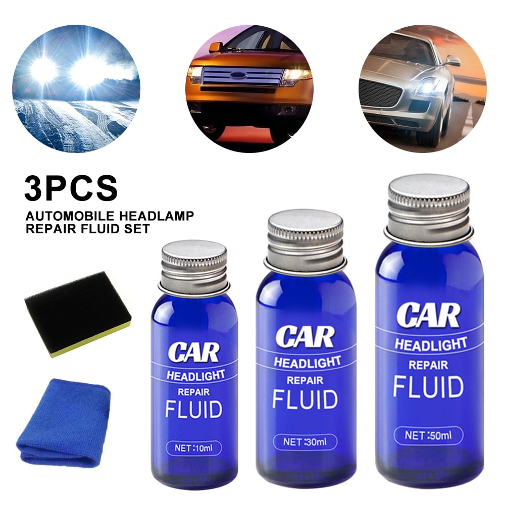 Jetcloudlive Car Headlight Repair Fluid Car Headlight Scratch Remover ...