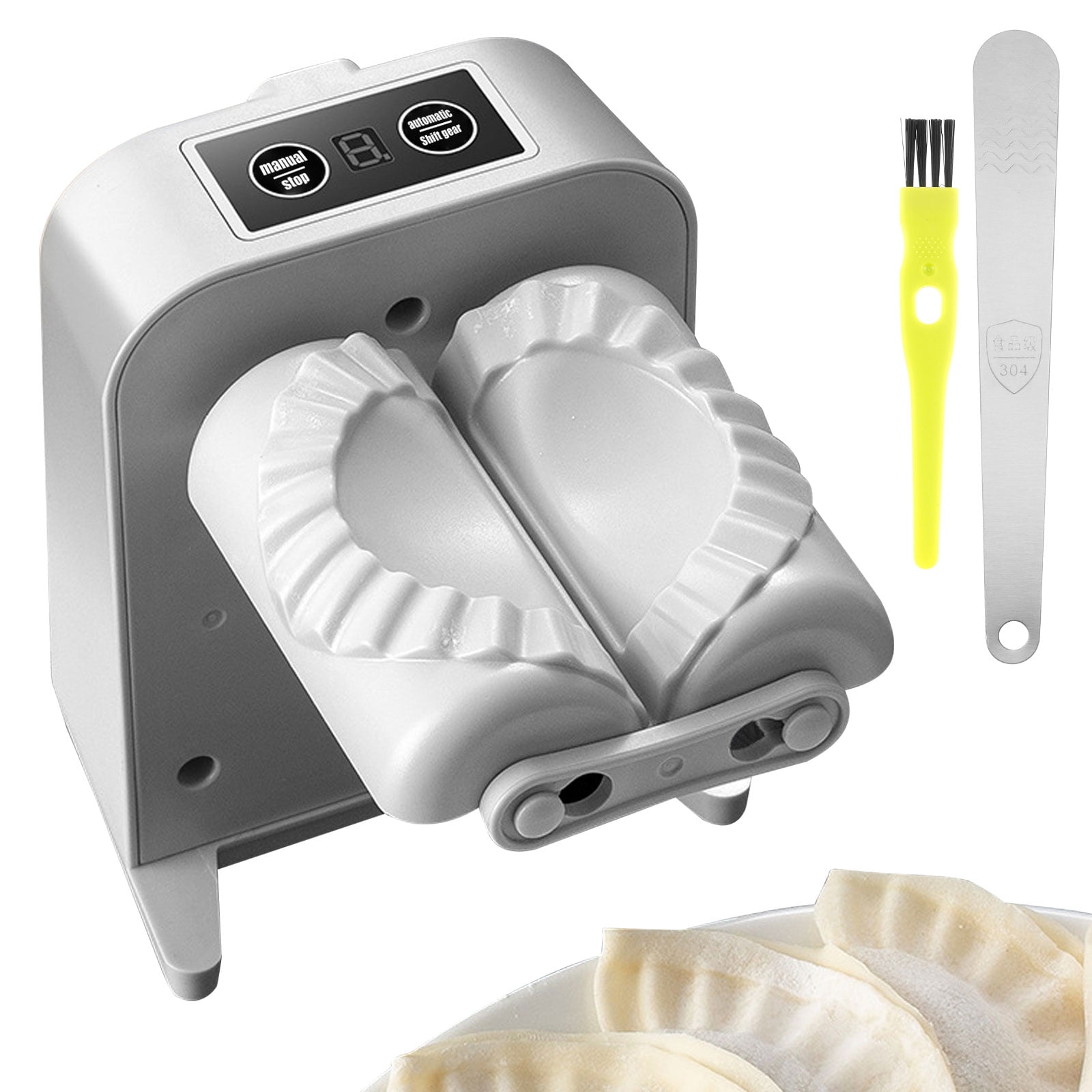 Jetcloudlive Electronic Dumpling Maker, Auto Dough, 2 Gears, USB ...