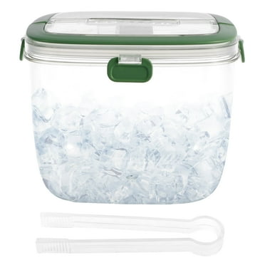 Ice Cube Storage Bucket Multipurpose Ice Cube Bucket Bar Beer Storage ...