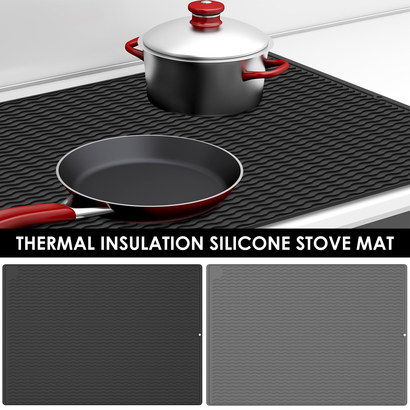 Jetcloudlive Stove Top Covers for Electric Stove,28 x 20 Silicone Heat ...