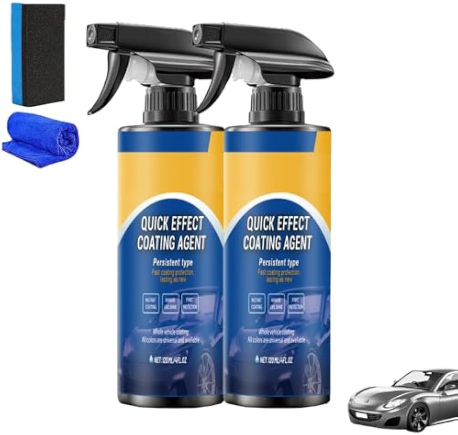 Jetdryshop Car Spray, Car Quick-Acting Coating Agent Spray, Multi ...