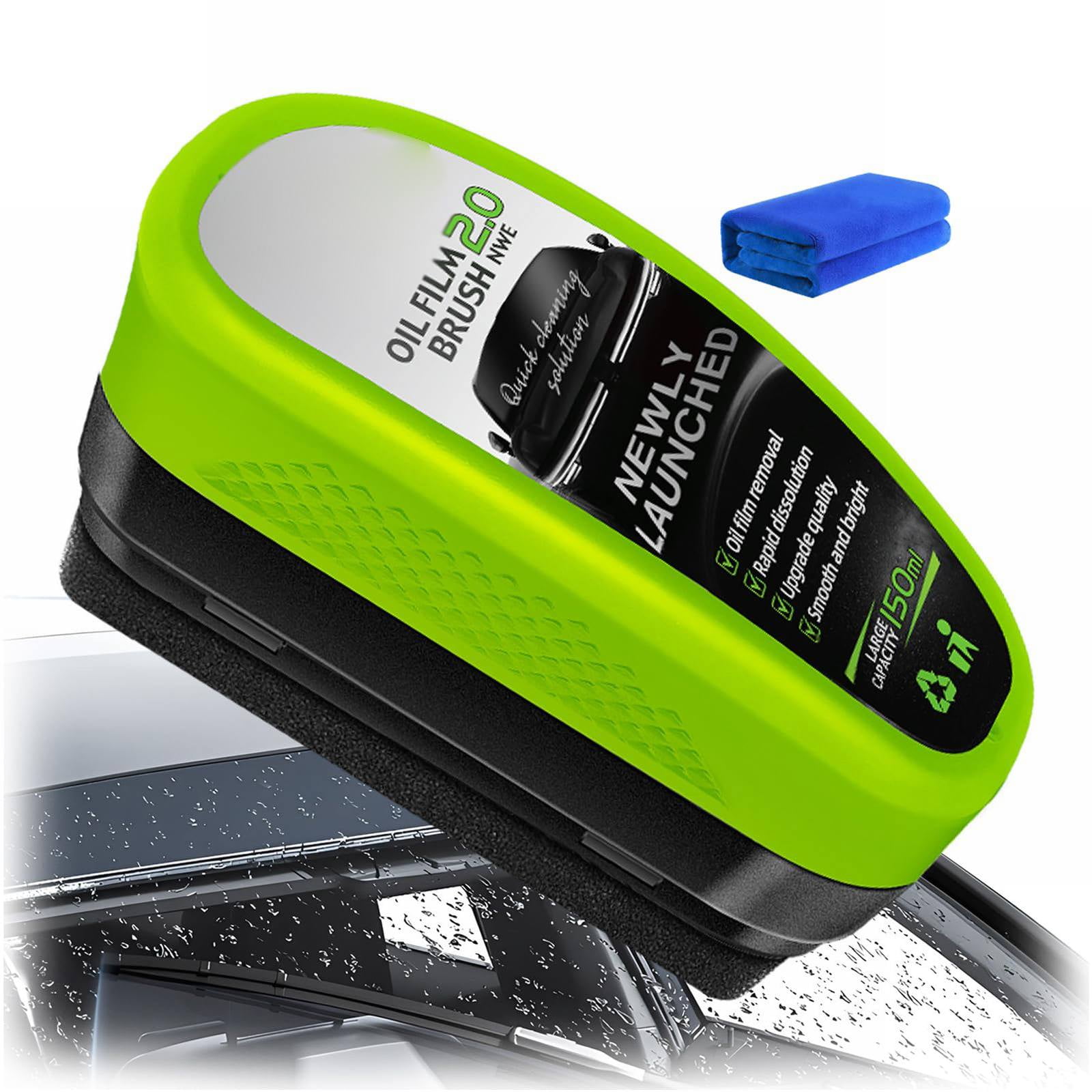 Jetdryshop Glass Cleaner, 2025 New 2.0 Green Oil Film Wipe Cleaning ...