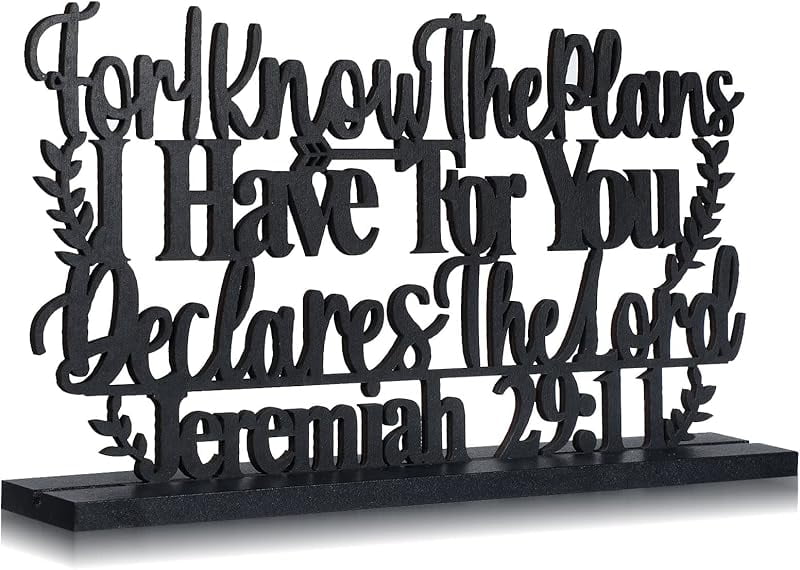 Jetec I Still Remember The Days I Prayed Sign Inspirational Table ...