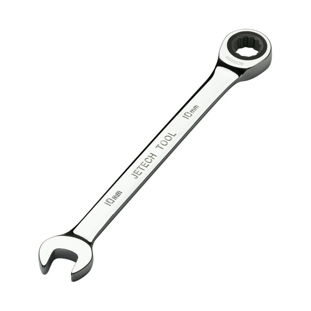 Jetech 10mm Ratcheting Combination Wrench, Metric - Walmart.com
