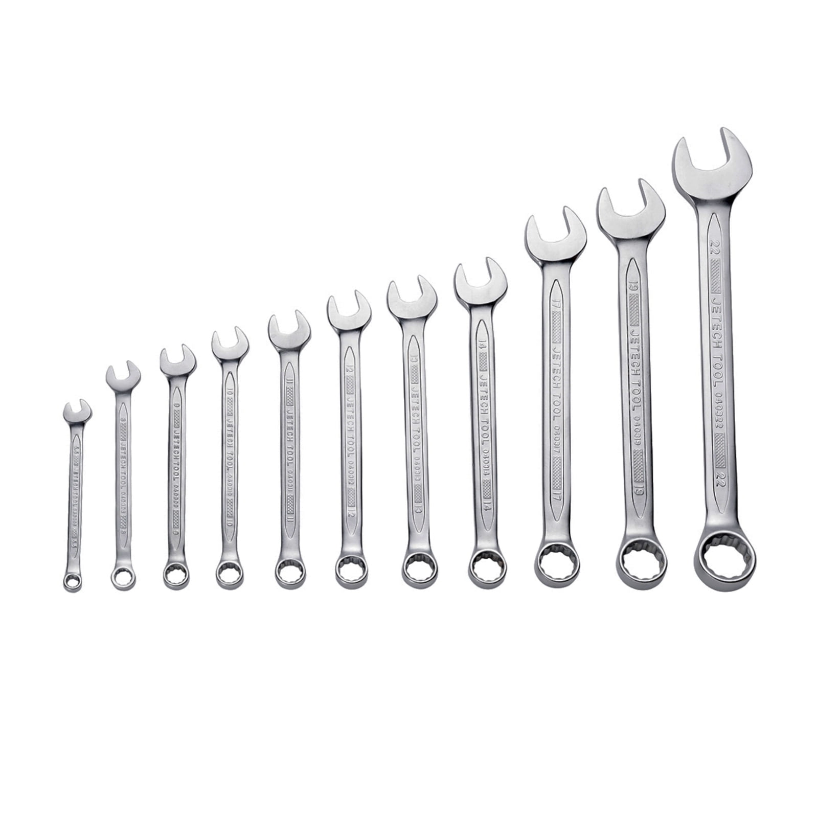 Jetech Combination Wrench Set (5.5mm - 22mm), Metric, 11PCS - Walmart.com
