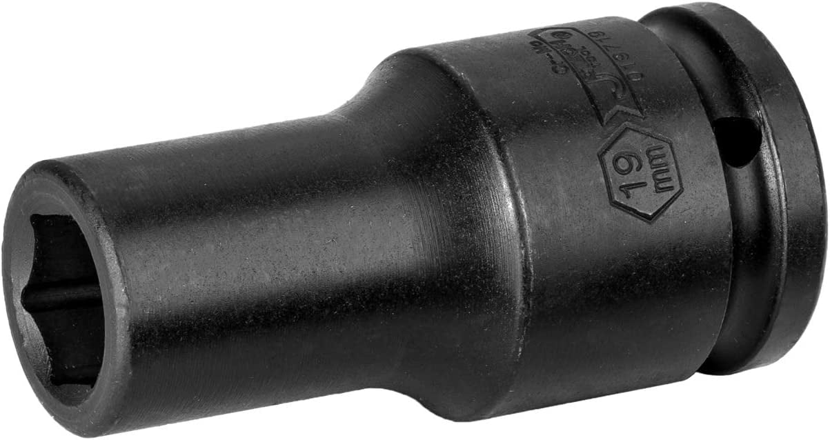 Jetech 3/4 Inch Drive 19mm Deep Impact Socket, Metric - Walmart.com