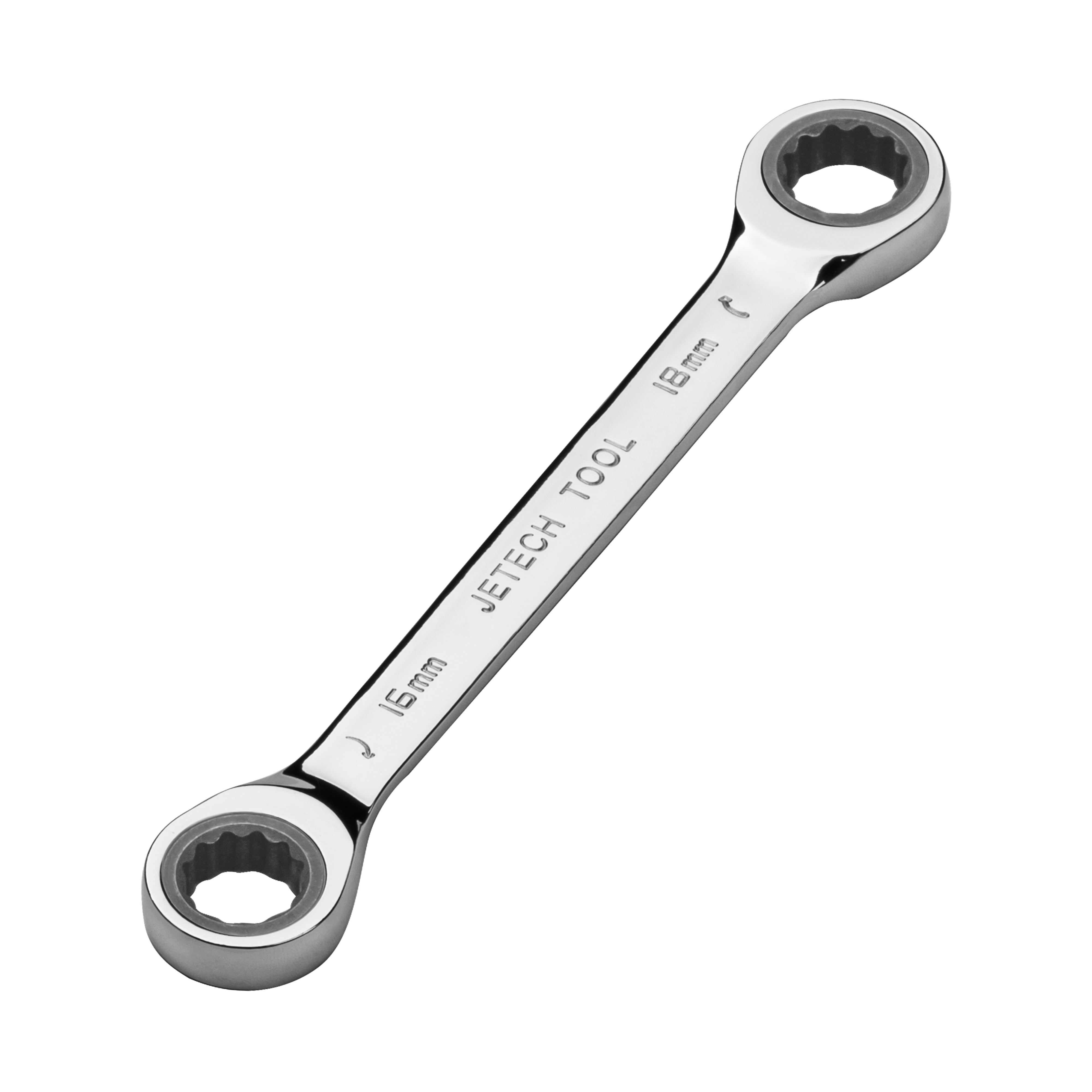 Jetech Flexible Ratcheting Combination Wrench Set (8mm - 19mm), Metric ...