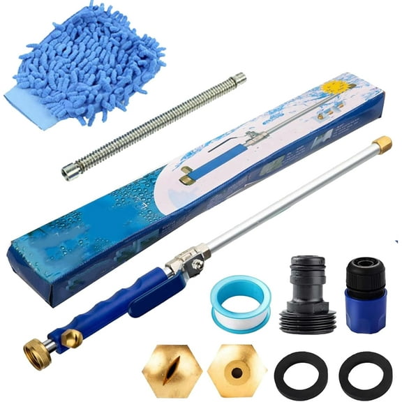 PLUMYHG-2025 Upgraded Jet Nozzle Power Washer for Garden Hose, 2-In-1 ...