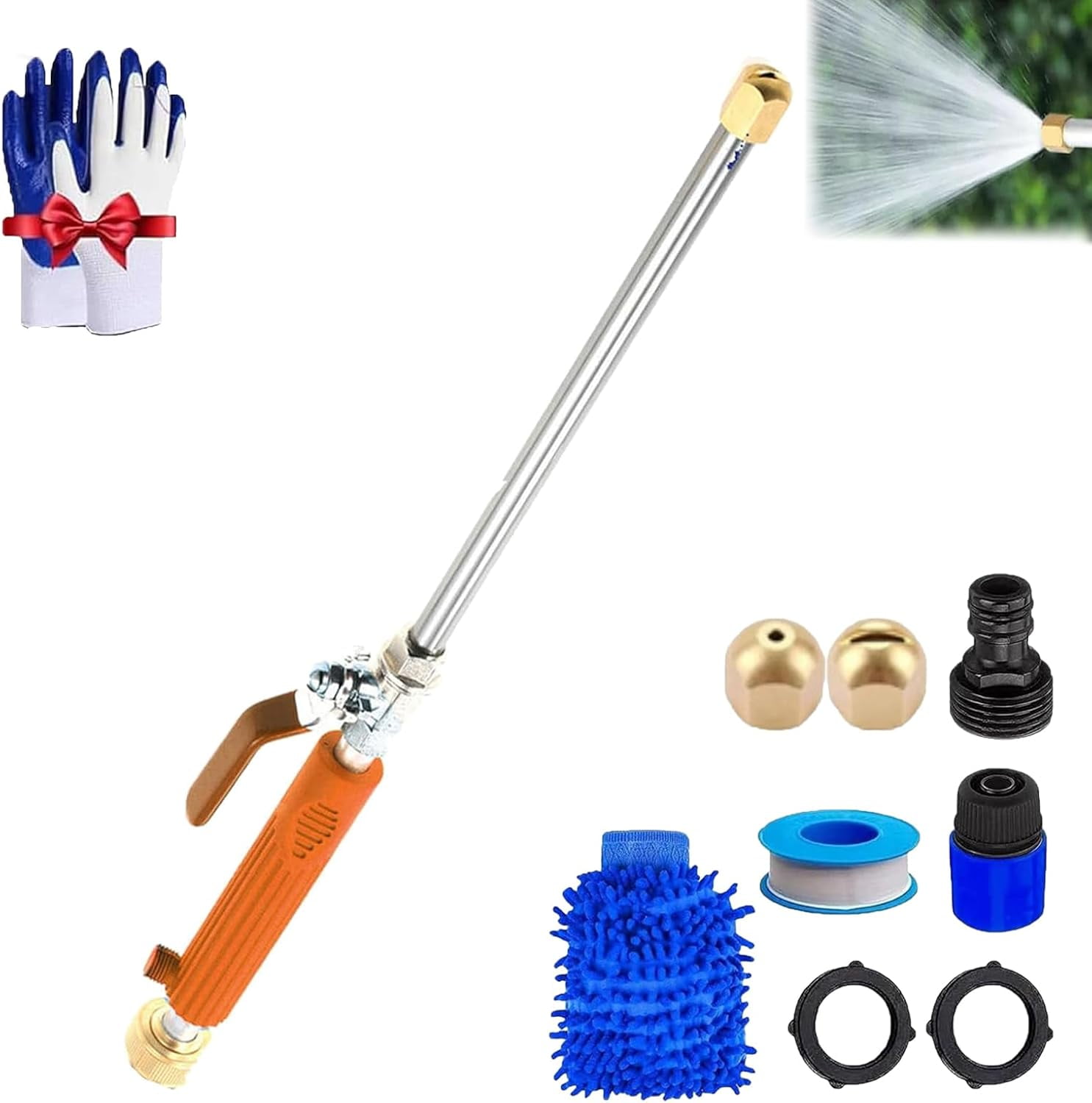 Jetflux Pressure Washer, 2025 Upgraded Jet Nozzle Power Washer ...