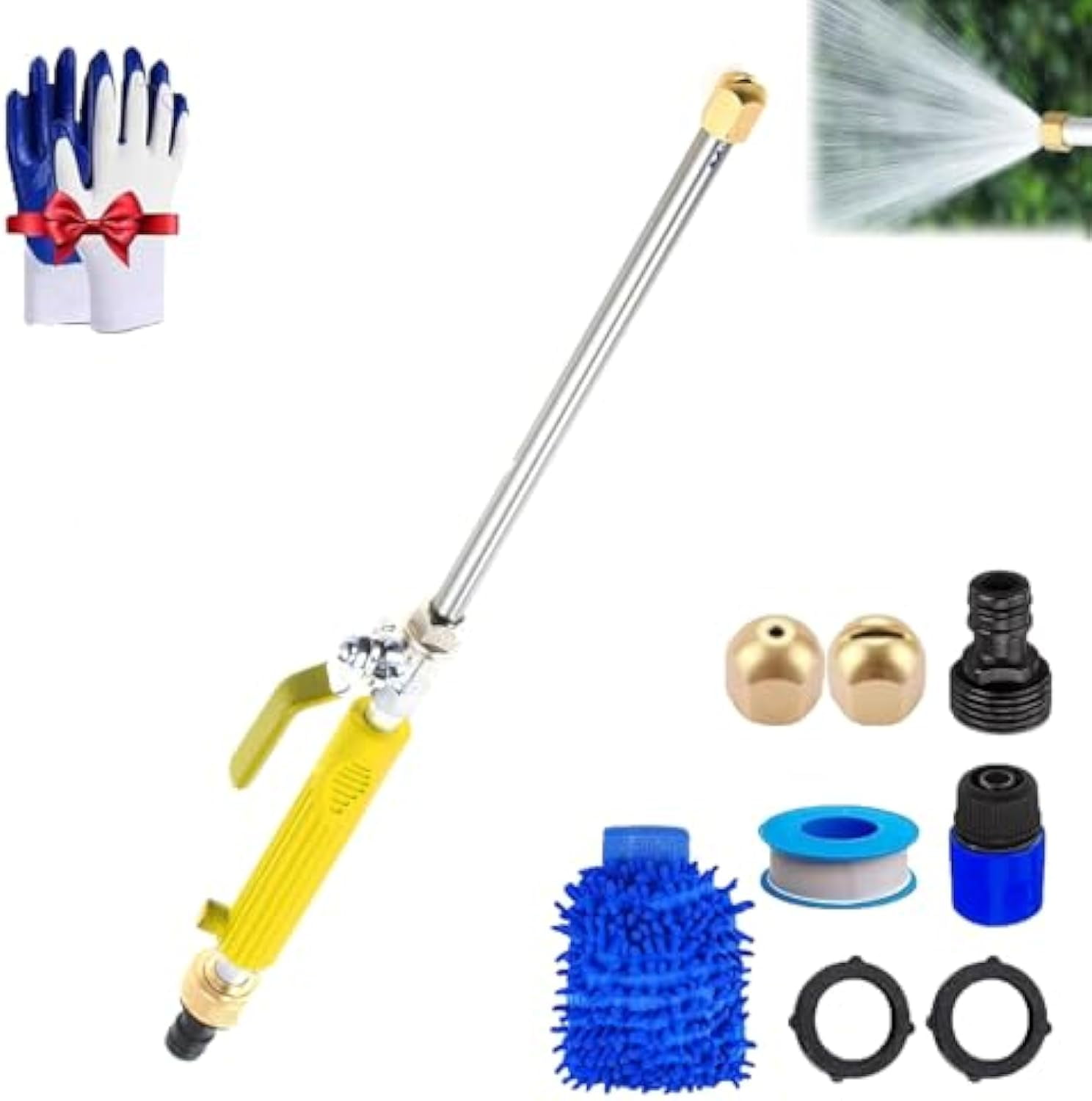 Jetflux Pressure Washer, 2025 Upgraded Jet Nozzle Power Washer ...