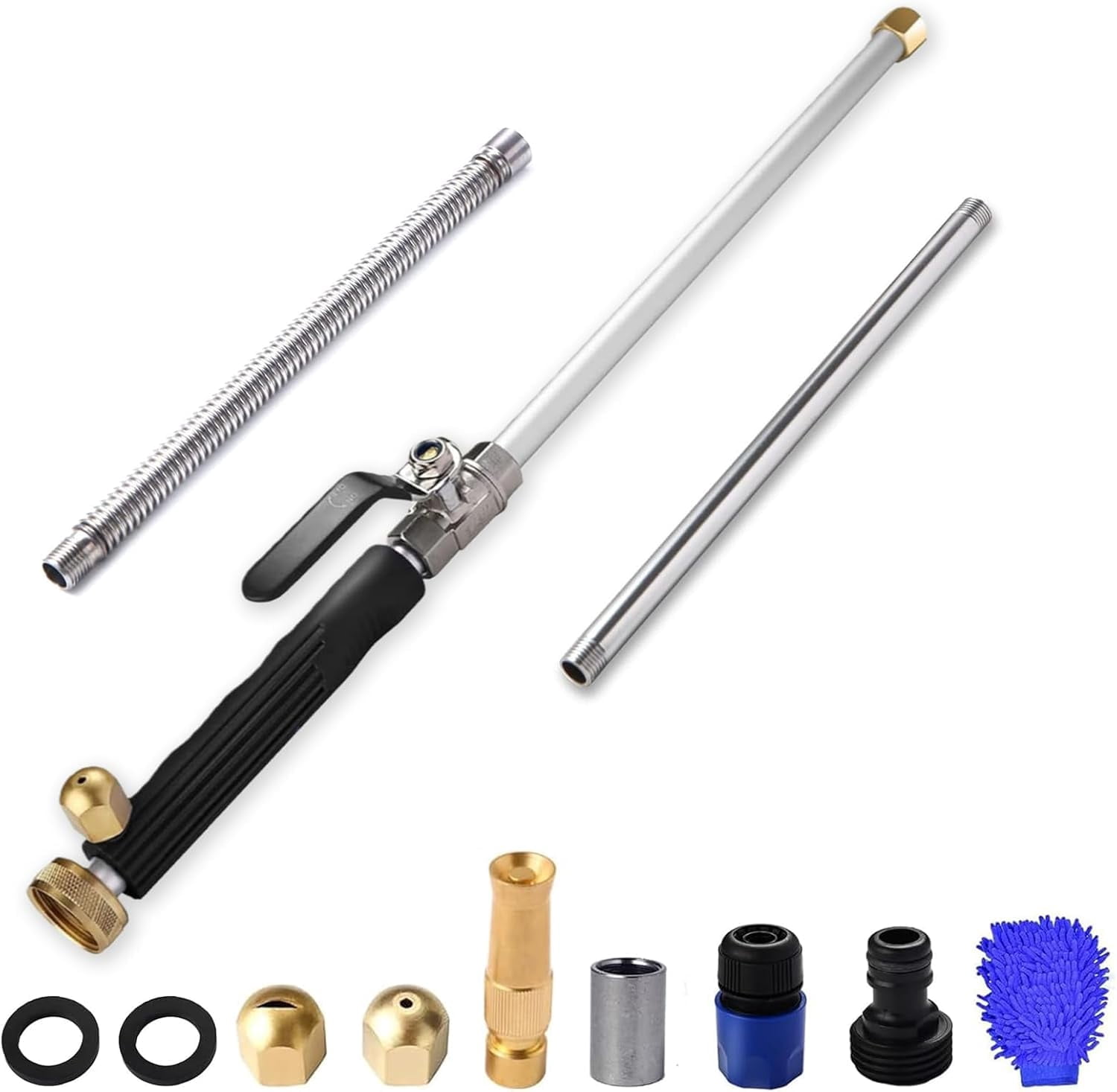 Pressure Washer, Water Pressure, 2-in-1 High Pressure Power Washer with ...