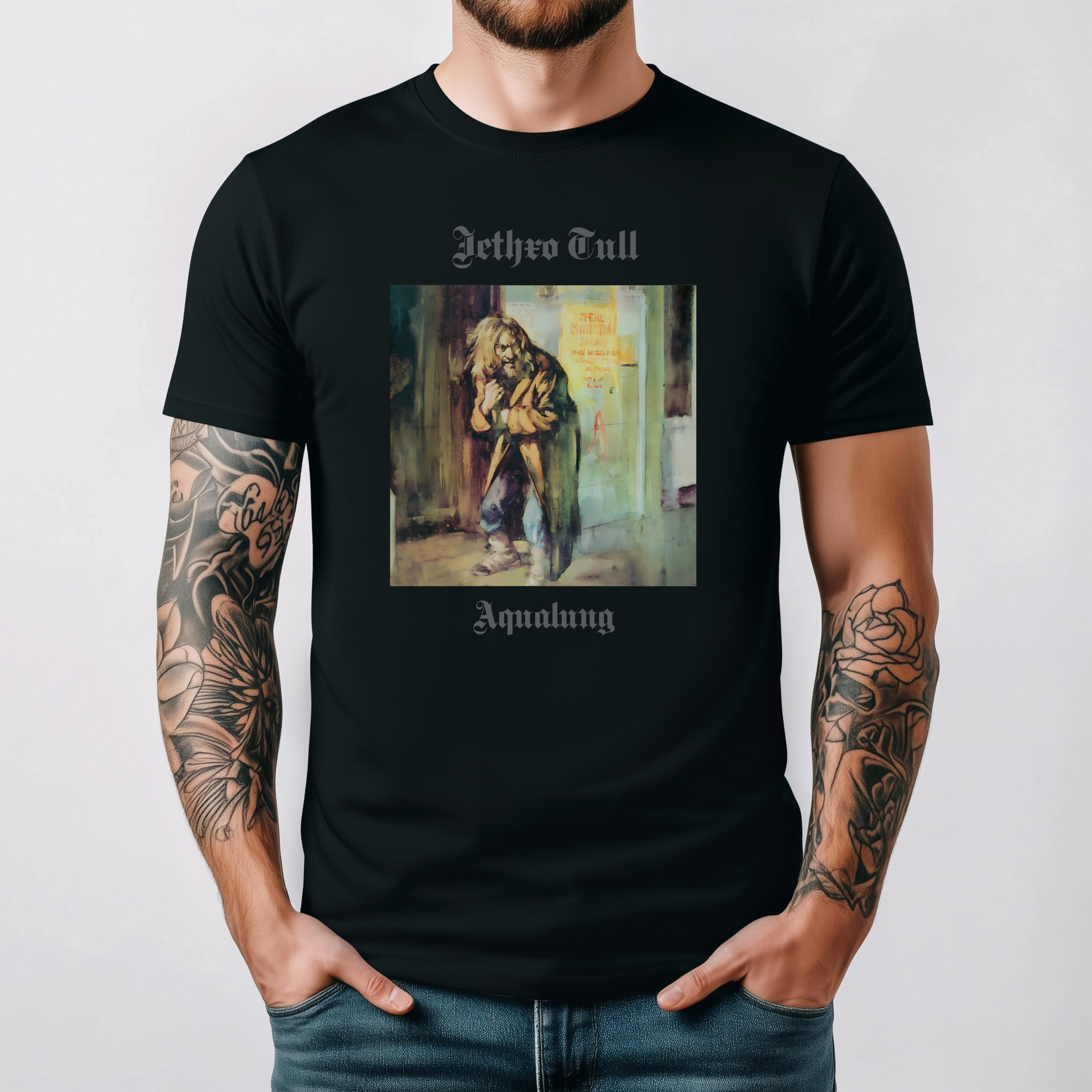 Jethro Tull Aqualung Album Prog Folk Rock Music Ian Anderson Graphic ...