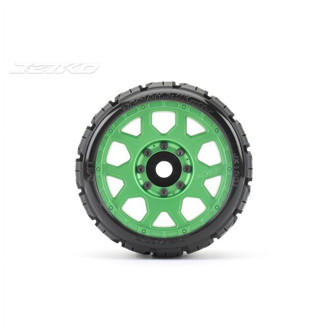 Jetko Tires JKO1601CGMSGBB3 3.8 in. 1-8 Scale SGT EX-Tomahawk Mounted ...