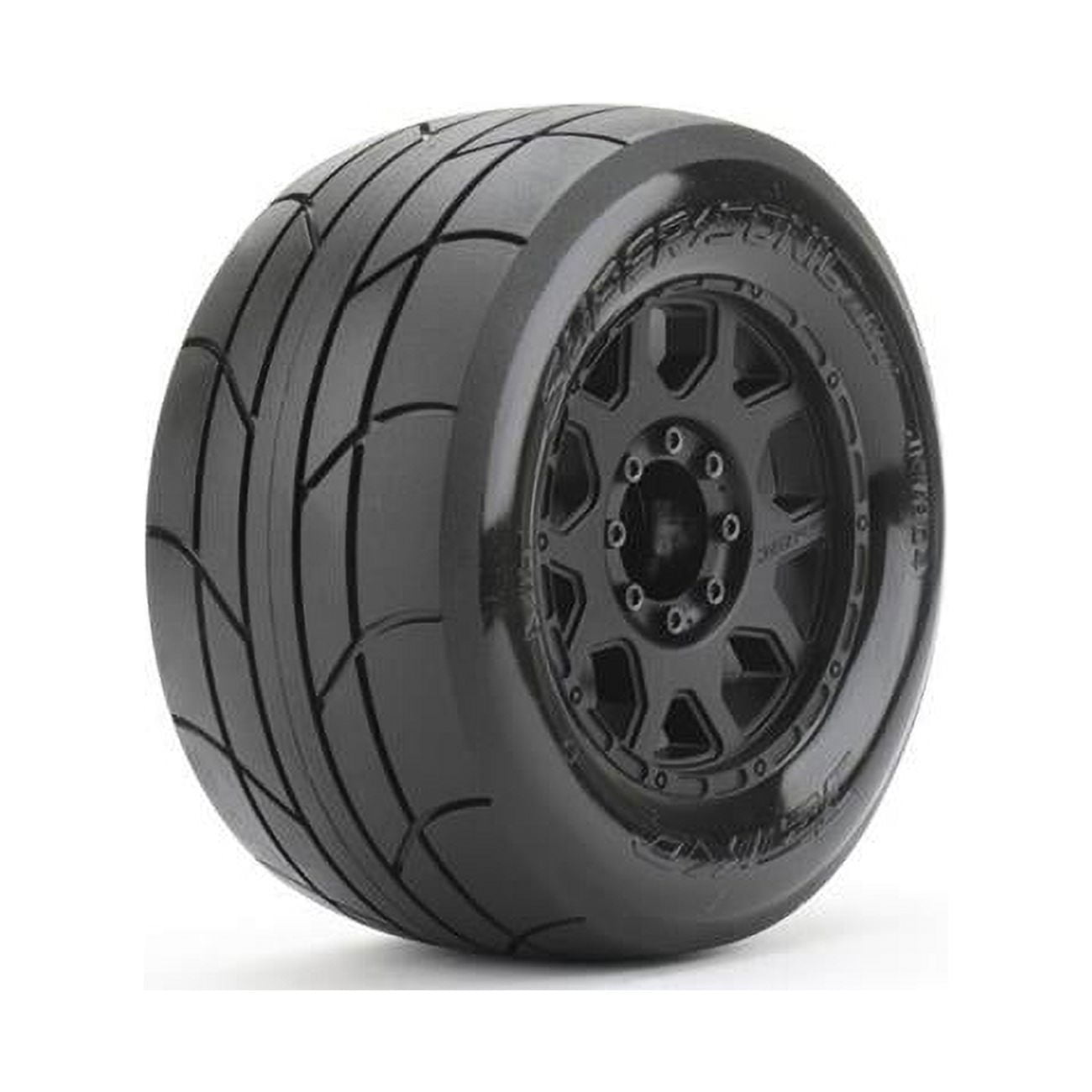 Jetko Tires JKO1804CBMSGBB2 3.8 in. 1-8 Scale MT Super Sonic Claw Rims ...