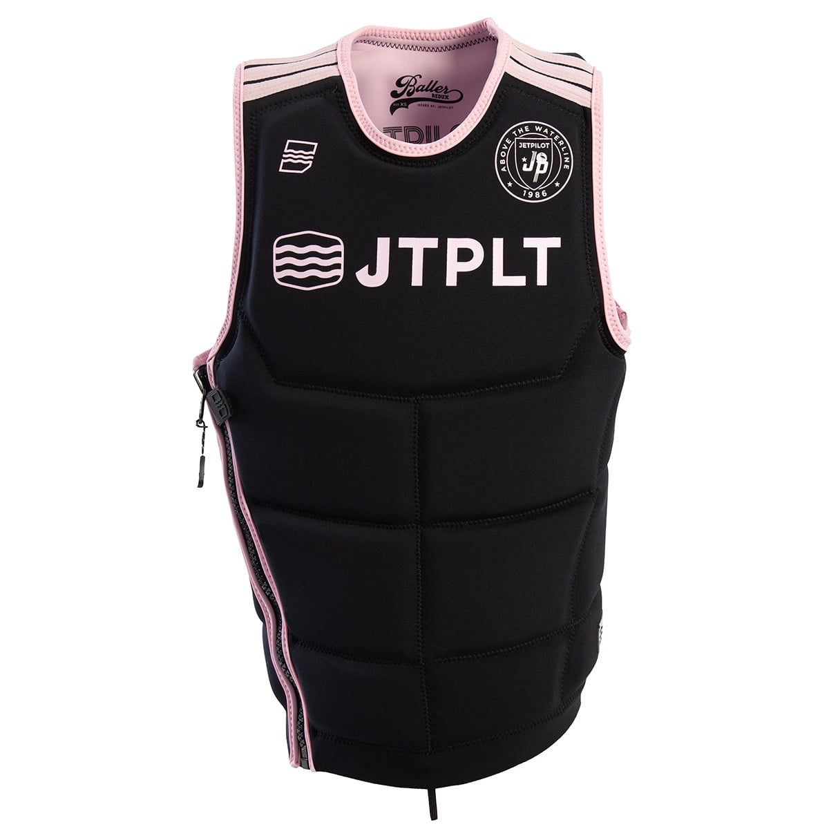 Jetpilot Baller Comp Life Vest [Miami/Black] - Walmart.com