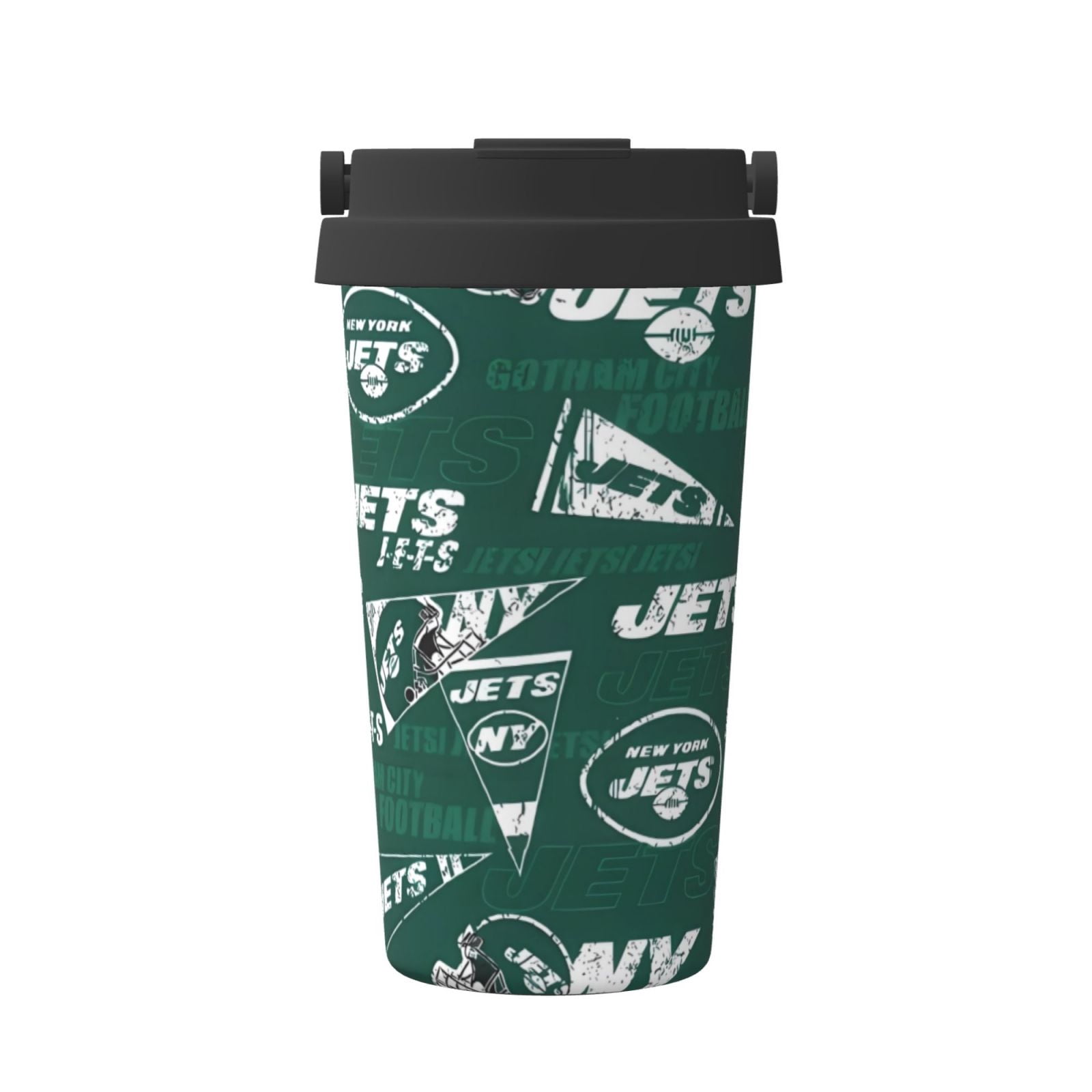 Jets Carry Insulated Coffee Mug, Stainless Steel Vacuum Travel Tumbler ...