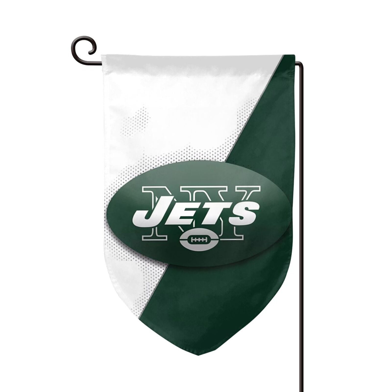 Jets Football Fans Double Sided Garden Banner flags Sharp Corner Fillet ...