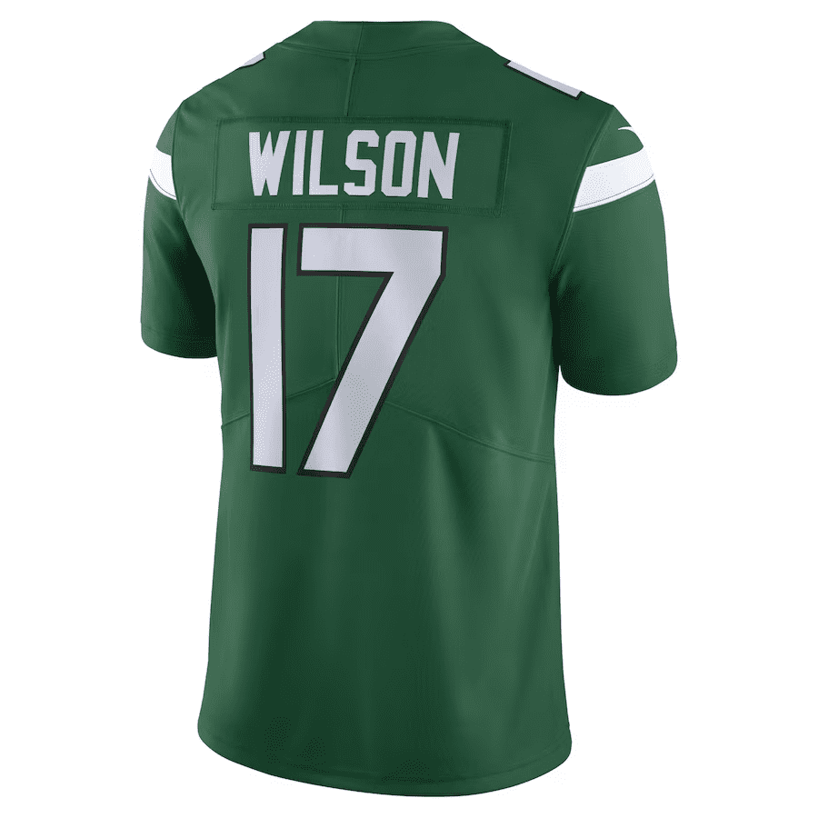 Jets Football Shirt Garrett Wilson#17 Sports Team Game Fans For Men ...