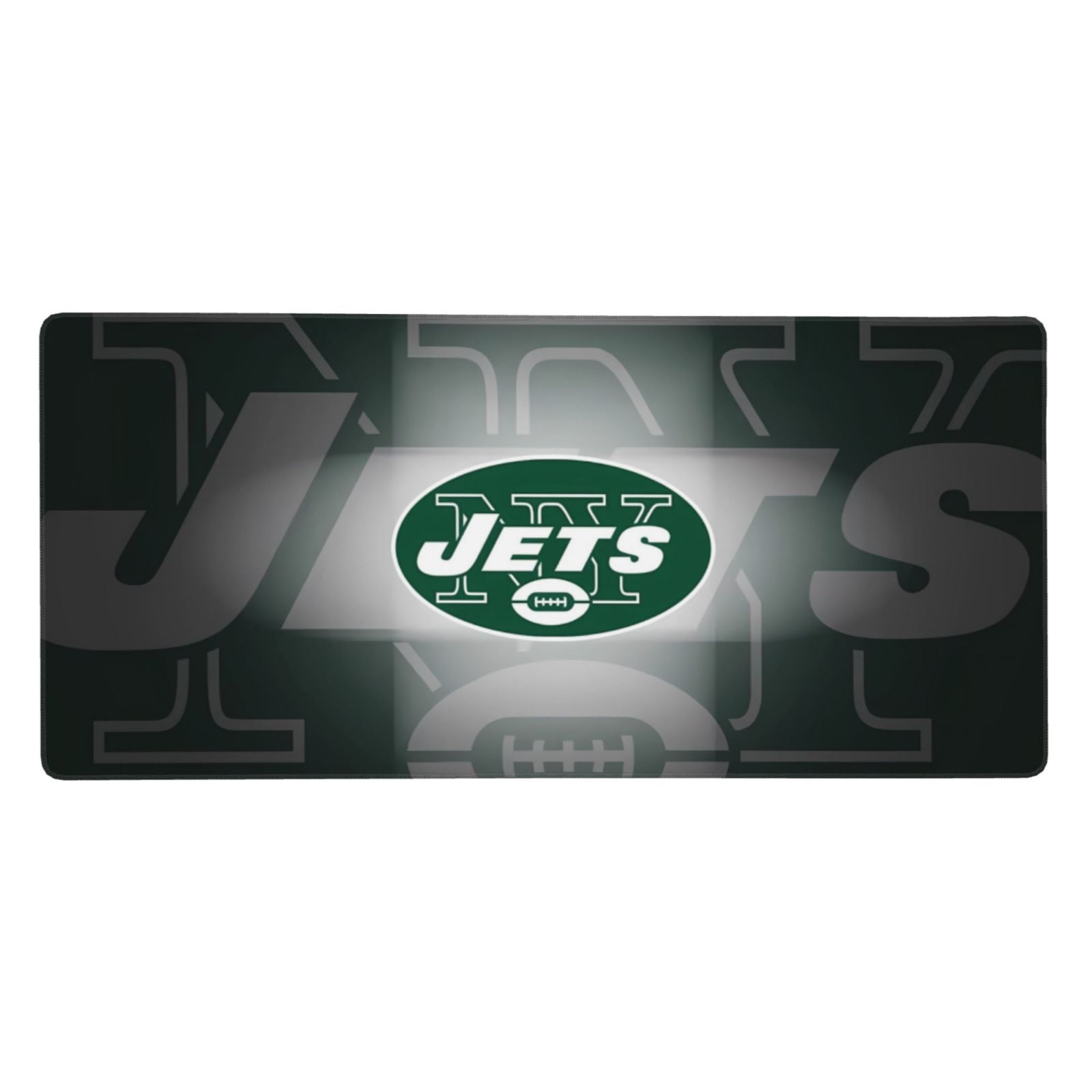Jets Football Team 16x35.5 Inch Anti-Slip Keyboard and Mouse Pad - Anti ...