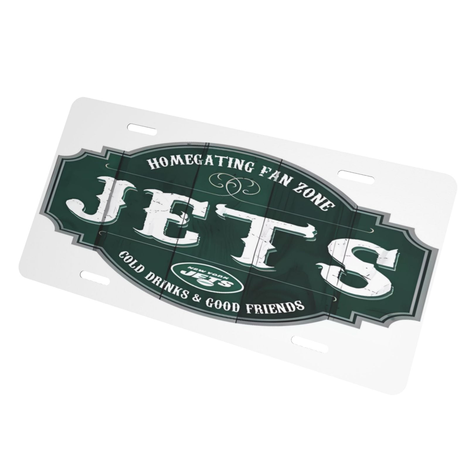 Jets Football Team Car Personalized License Plate 6 x 12 Inch Aluminum ...