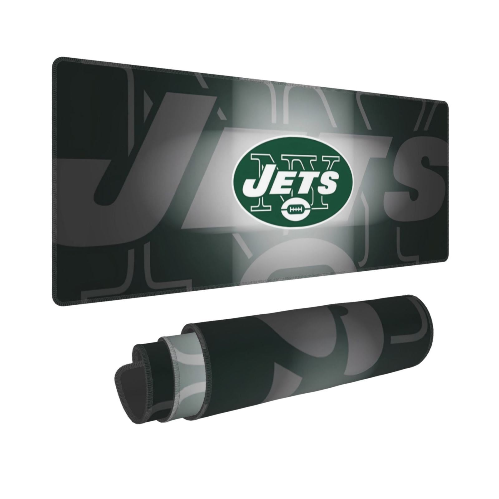 Jets Football Team Theme Logo Mouse Pad, Extra Large Rubber Keyboard ...
