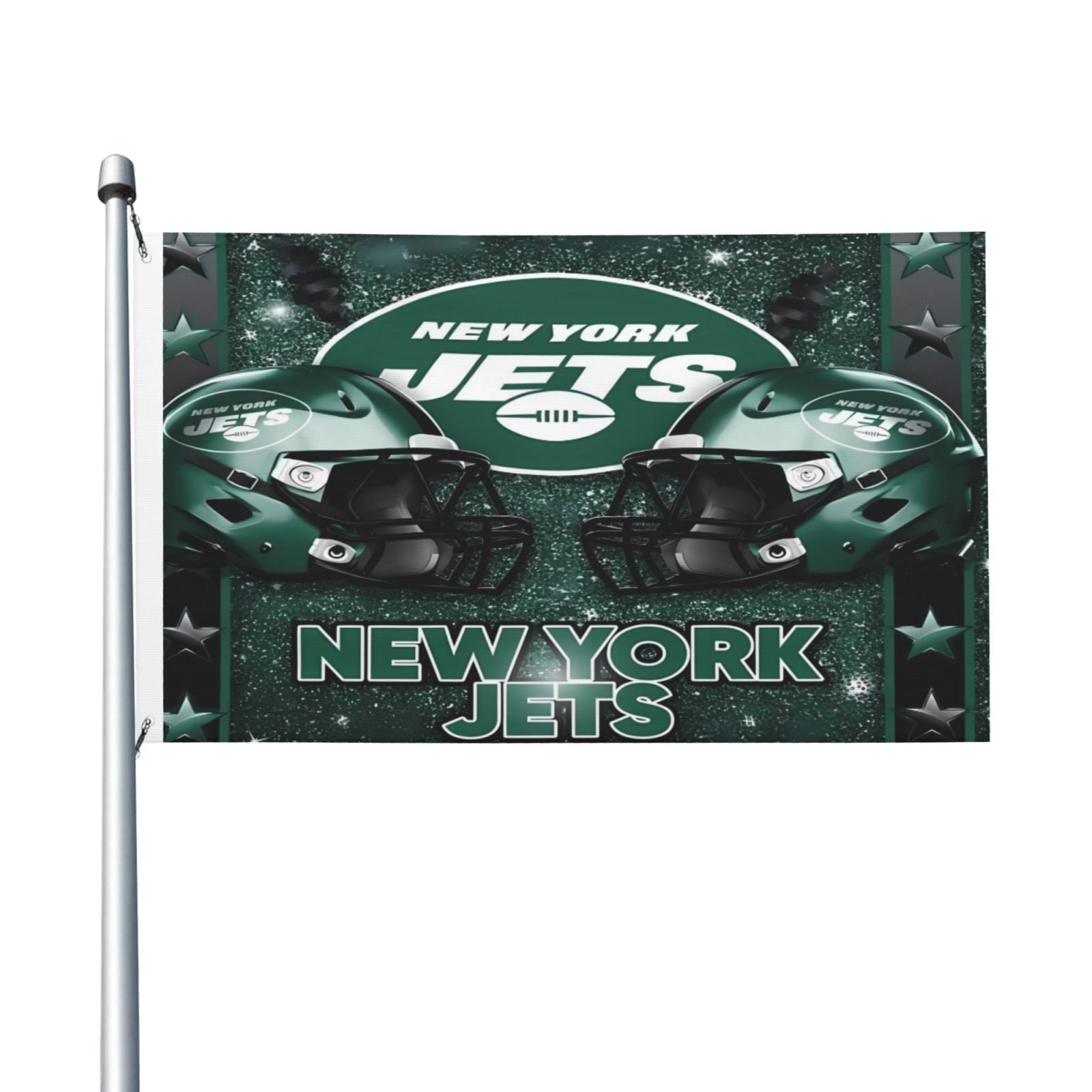 Jets Football team double-sided flag 3x5FT, garden hanging flag, game ...