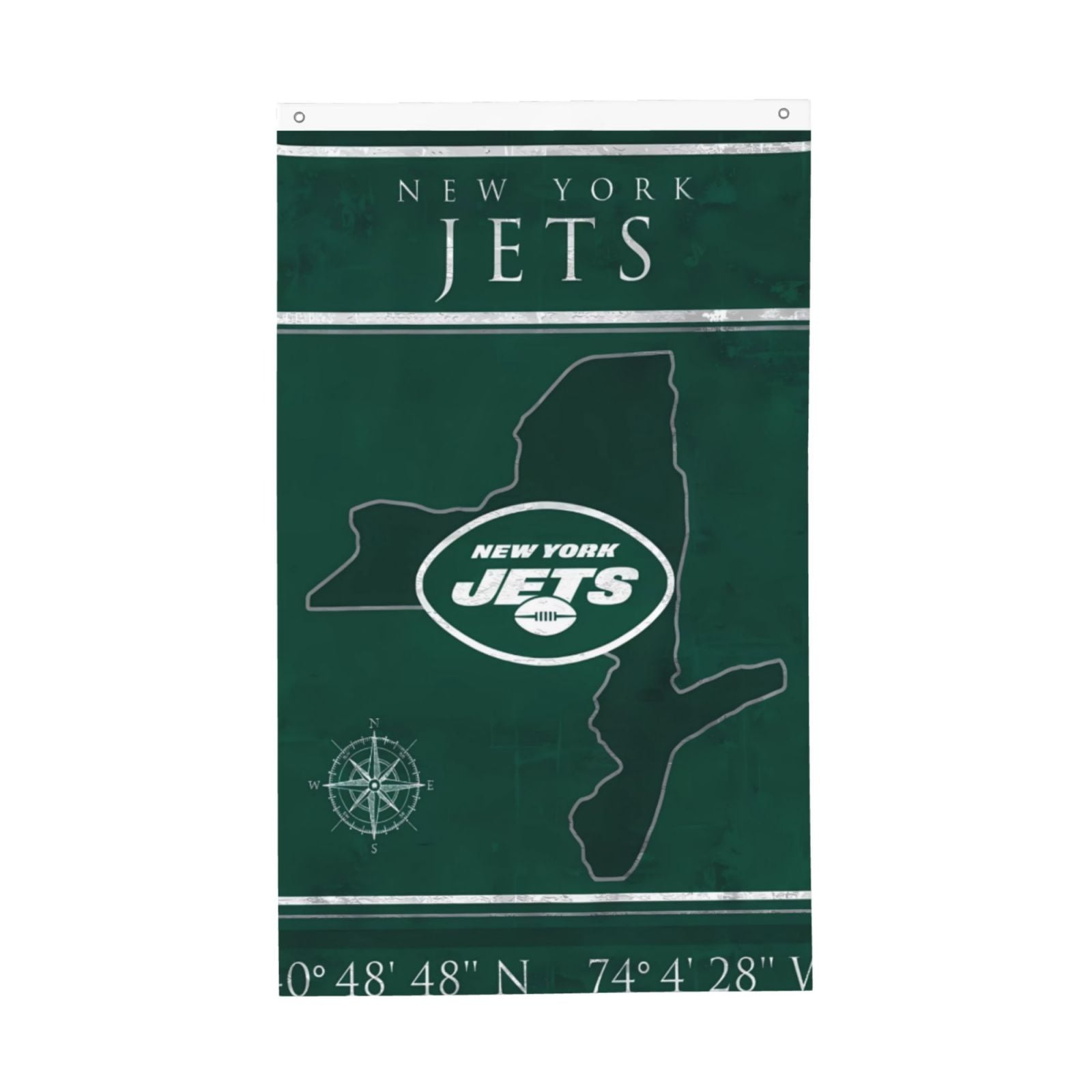 Jets Football team double-sided flag 3x5FT, garden hanging flag, game ...