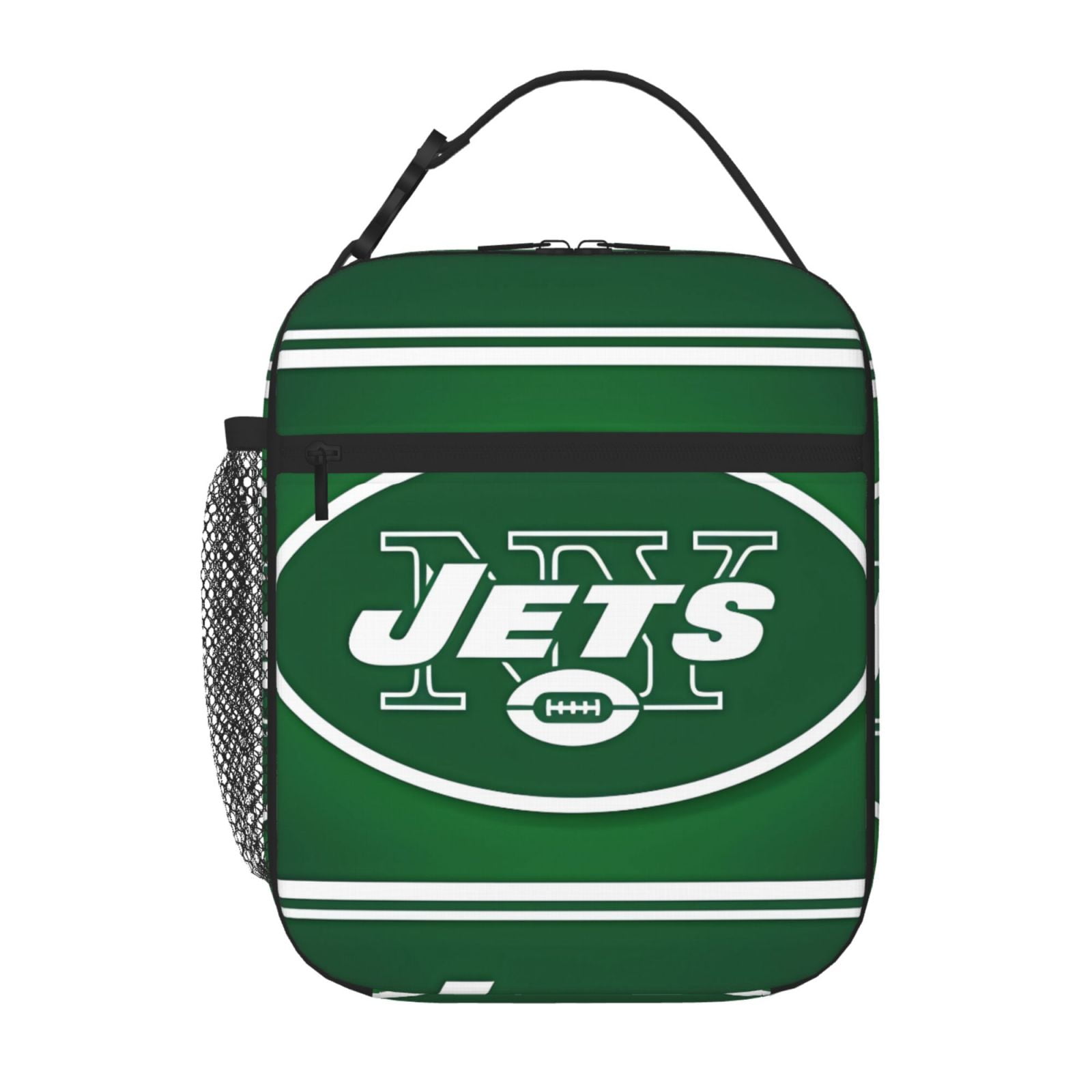 Jets Lunch Bag Football Team Logo Portable Large Capacity Insulated ...