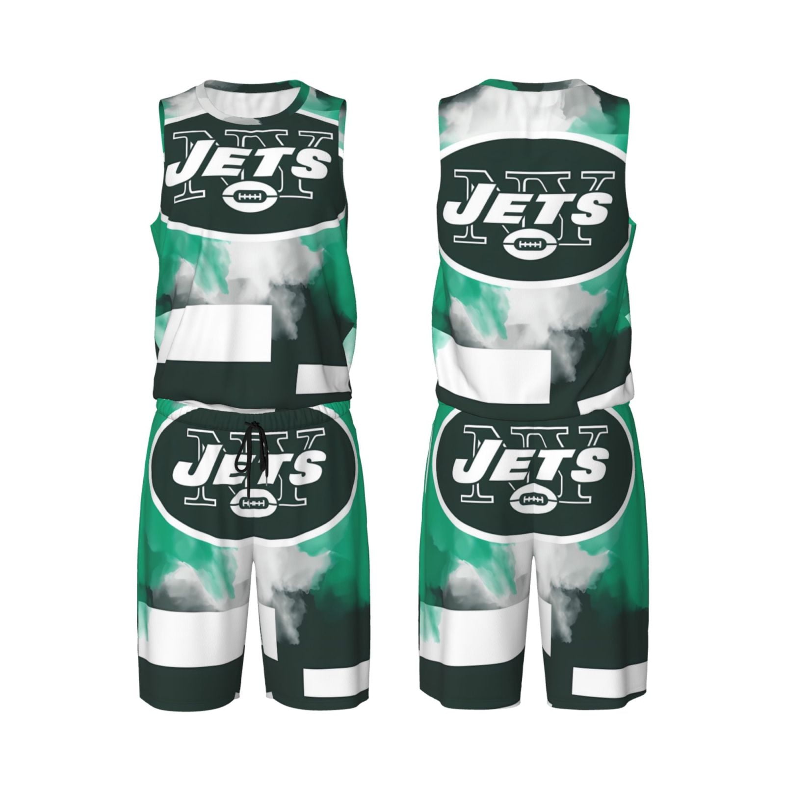 Jets Men’s Basketball Uniform Set Men Basketball Jersey and Shorts ...