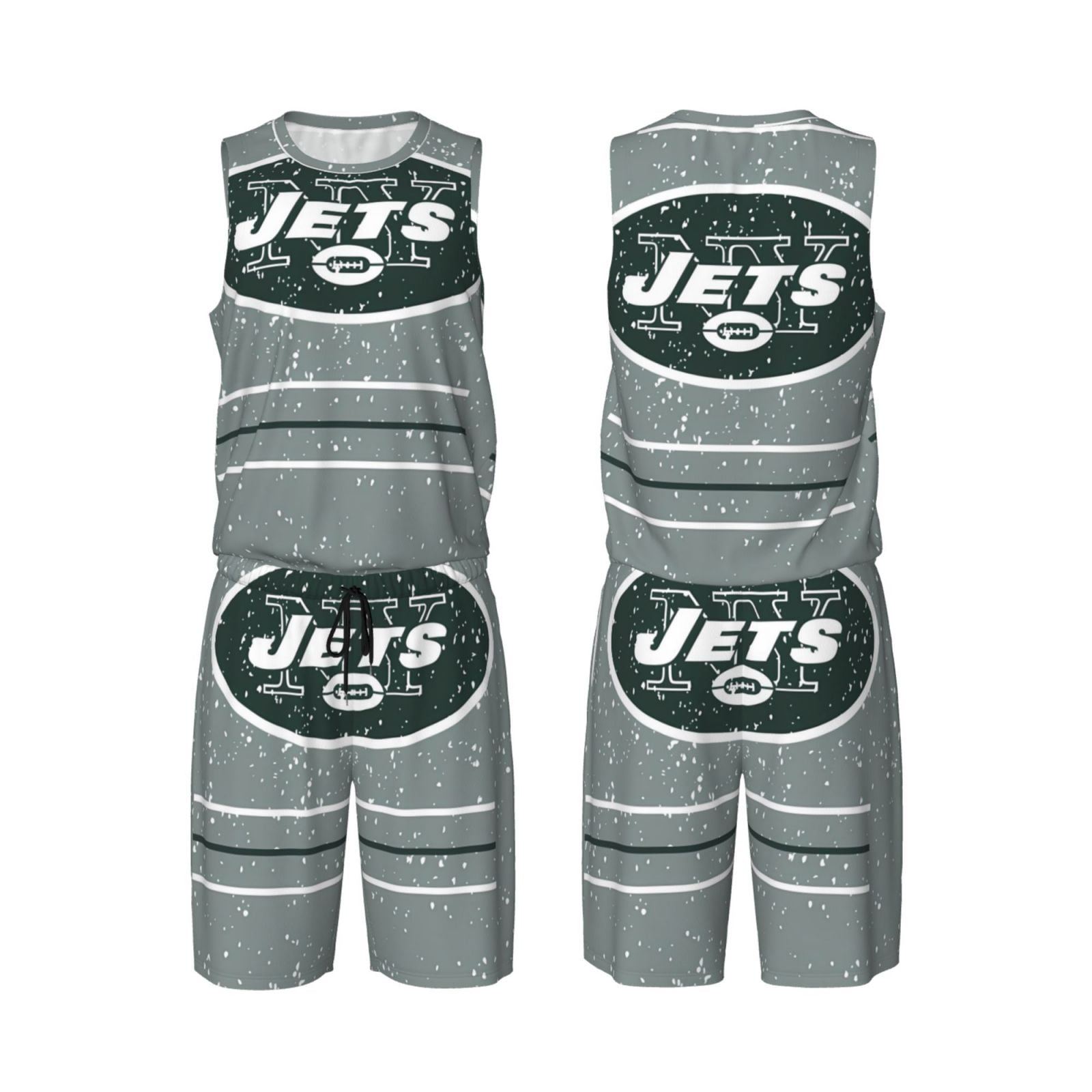 Jets Men’s Basketball Uniform Set Men Basketball Jersey and Shorts ...
