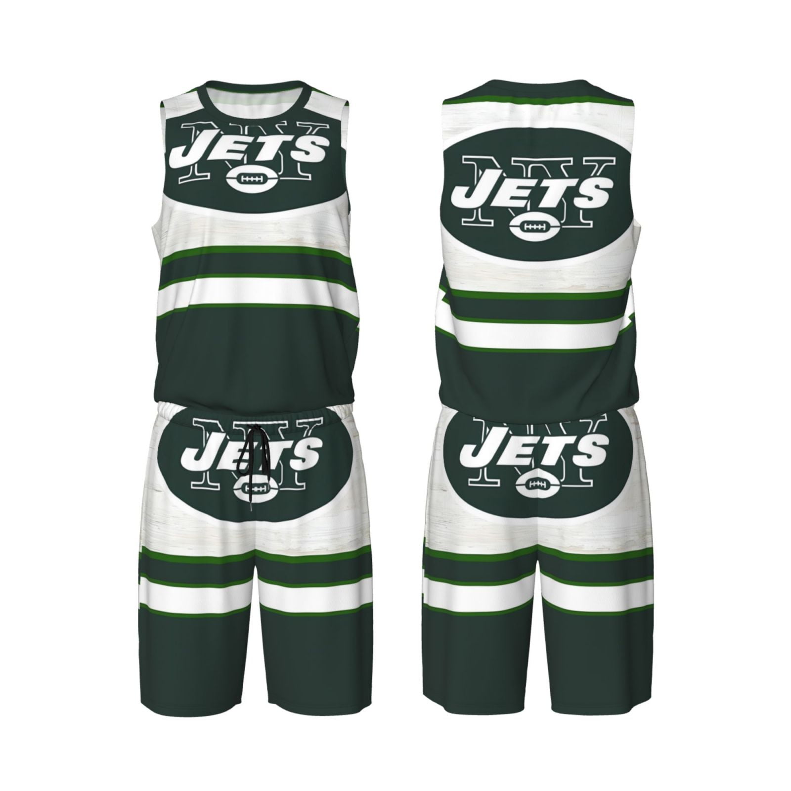 Jets Men’s Basketball Uniform Set Men Basketball Jersey and Shorts ...