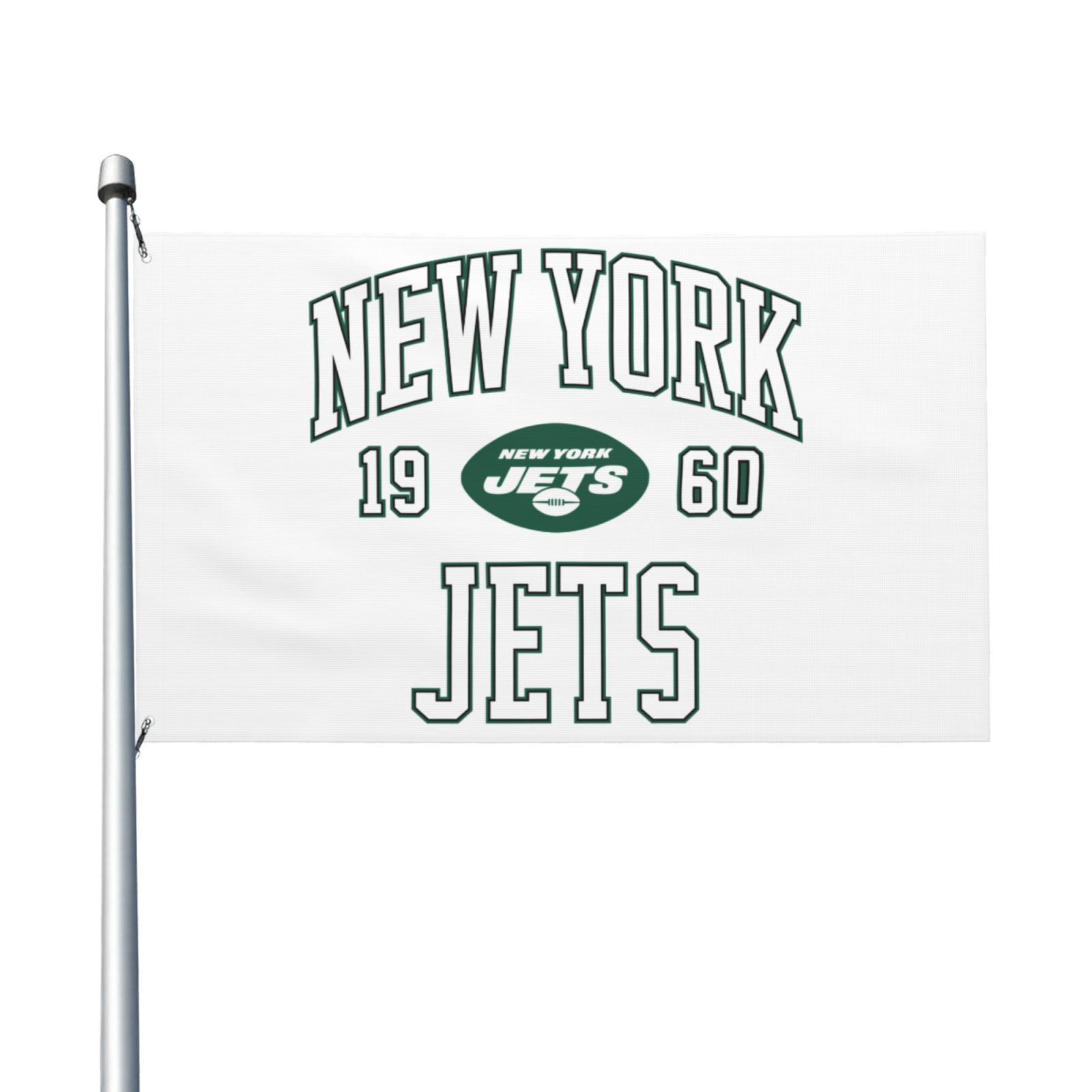 Jets Printing Double Sided Flag 3x5FT Garden Banner Baseball Team Logo ...