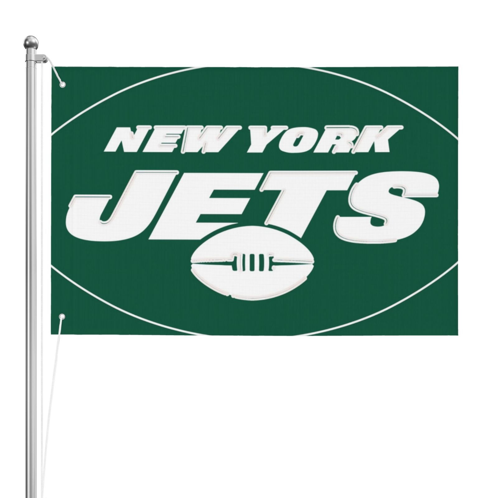 Jets Three Layer personalized Double Sided Flag Football Fans National ...